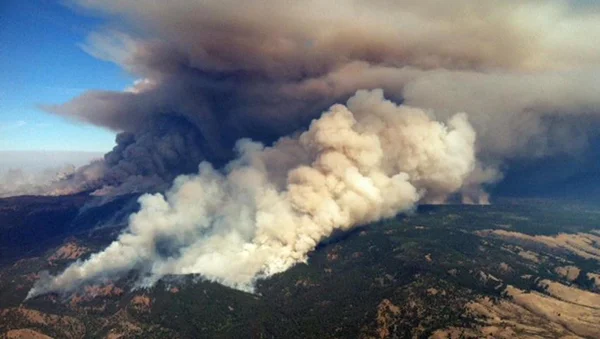 Mustang Complex Wildfire