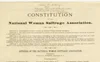 History of U.S. Woman's Suffrage