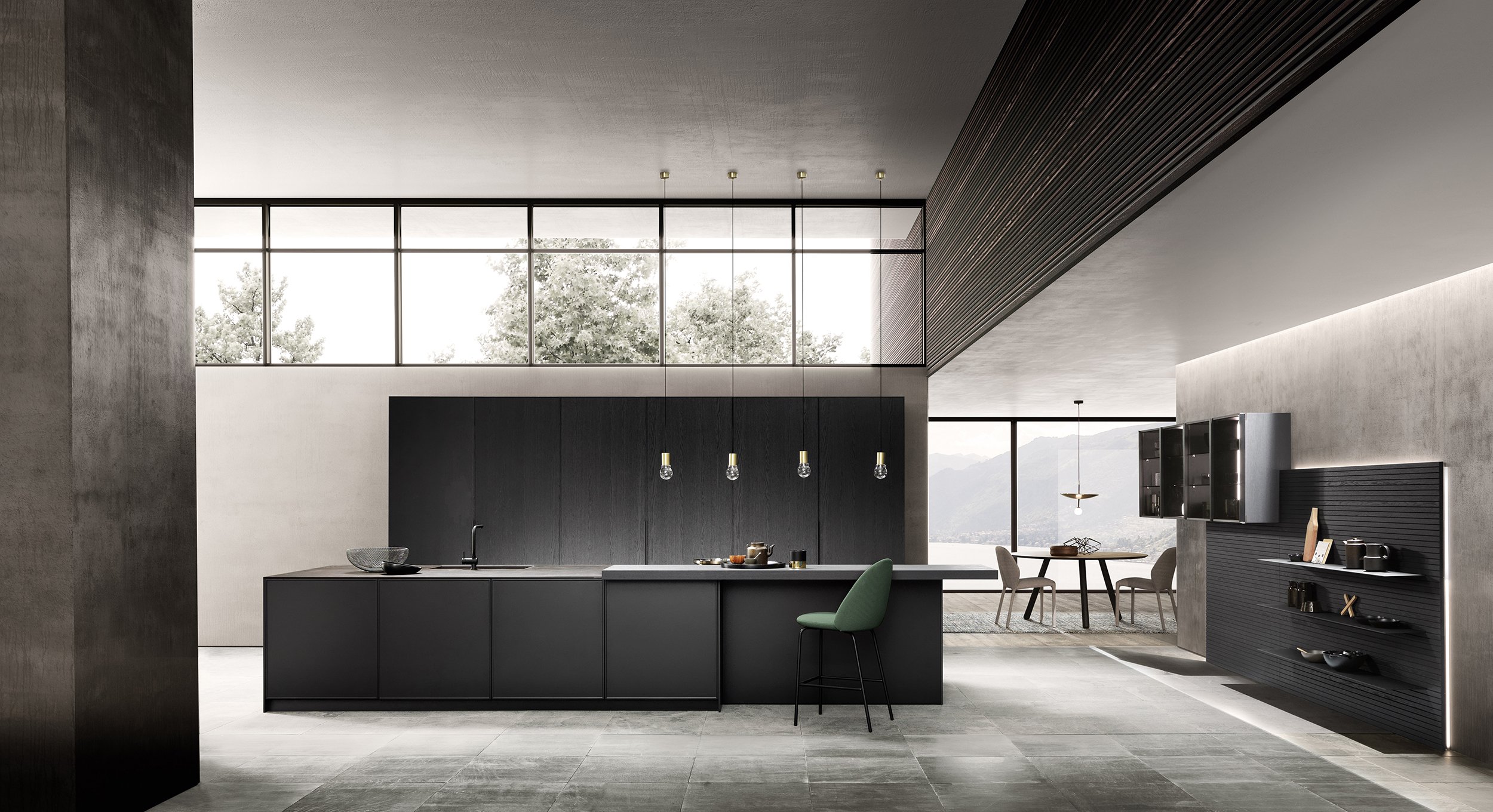 Pedini NW Italian, modern kitchen & bath cabinets, Portland Oregon