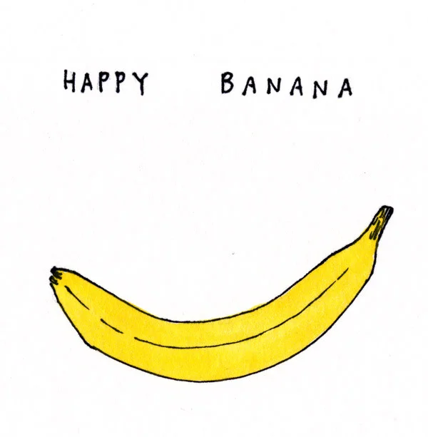 Happy Banana Clip Art