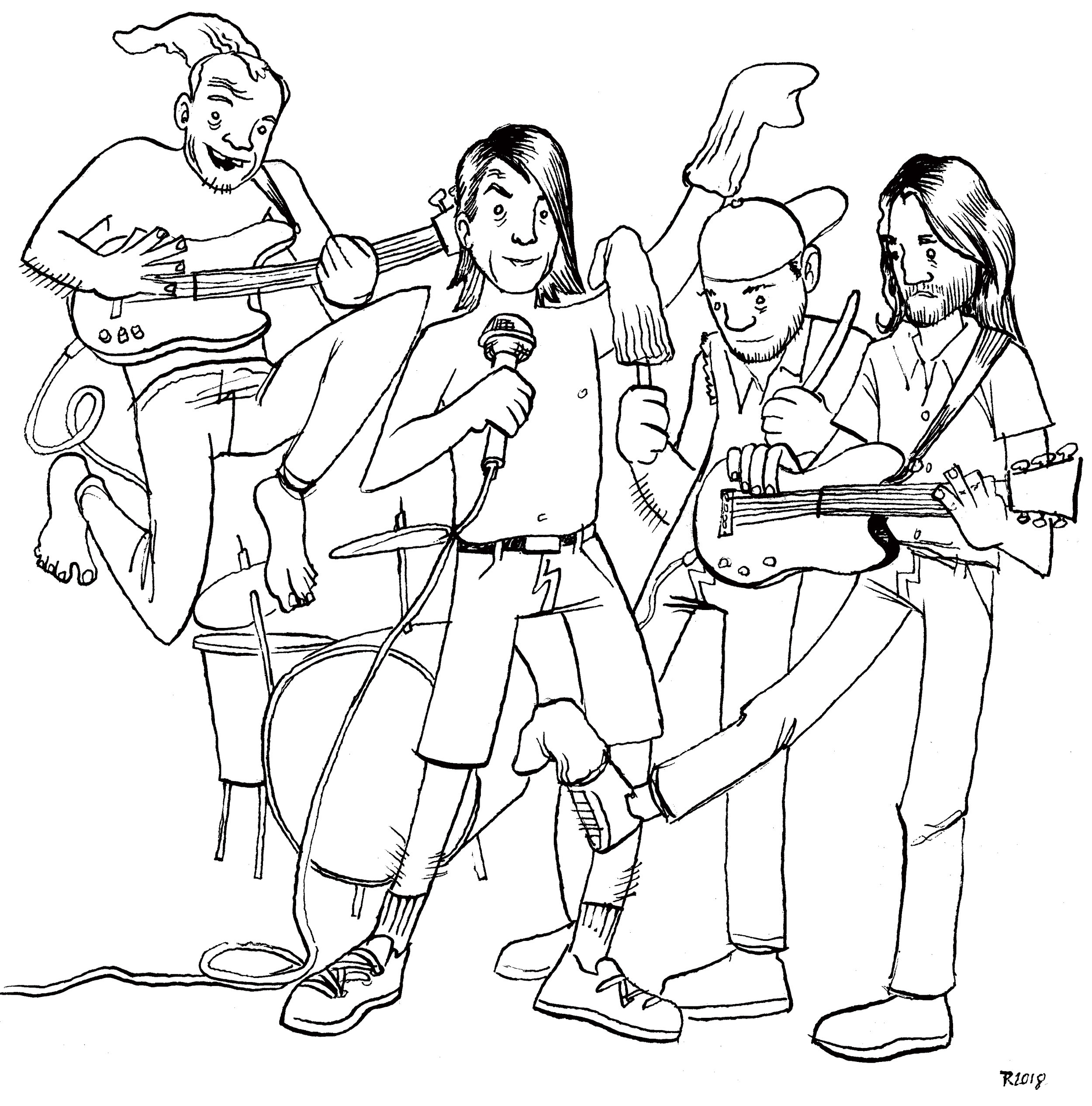 Coloring Pages Chili Peppers