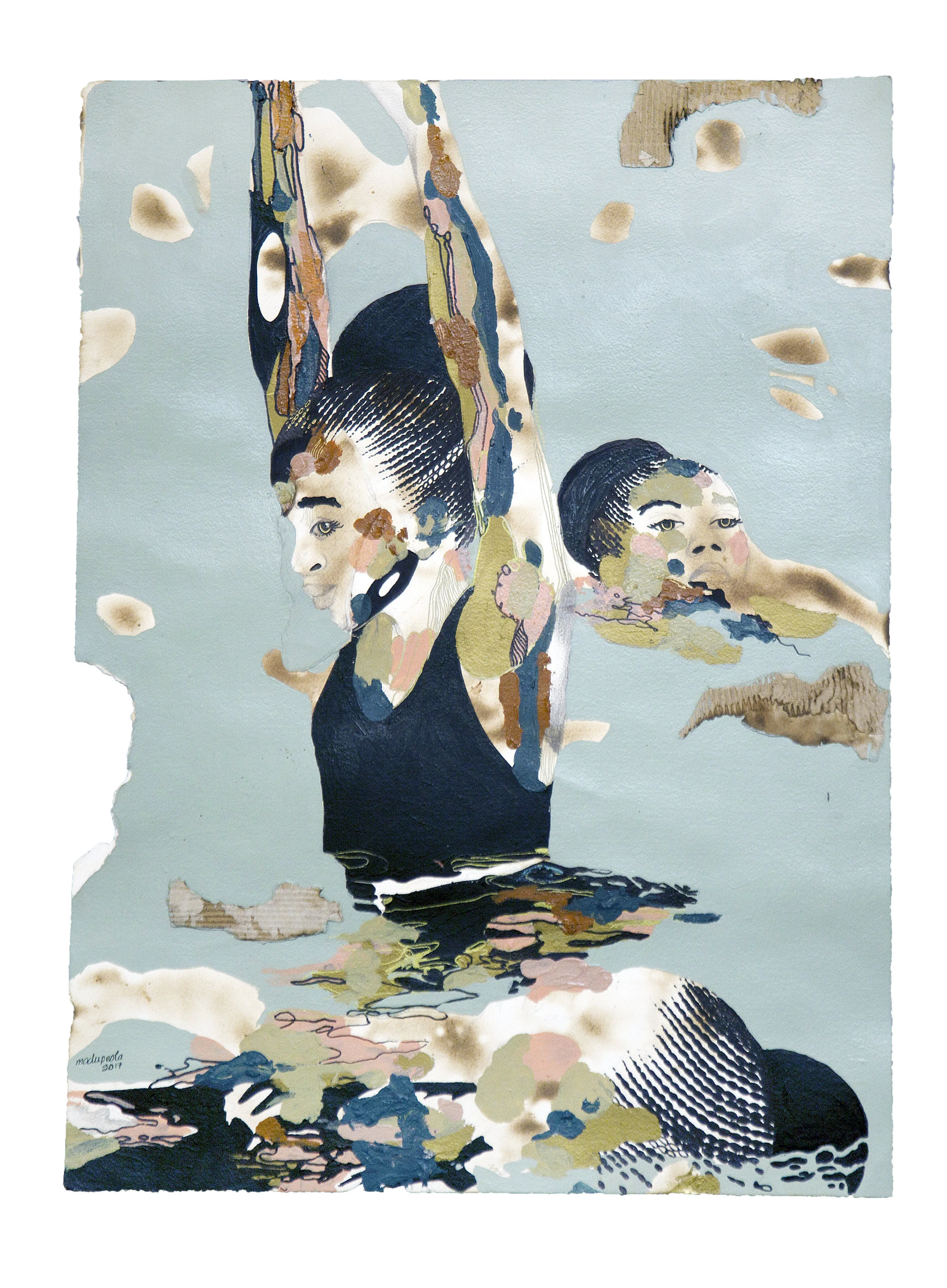 synchronized swimmers — modupeola