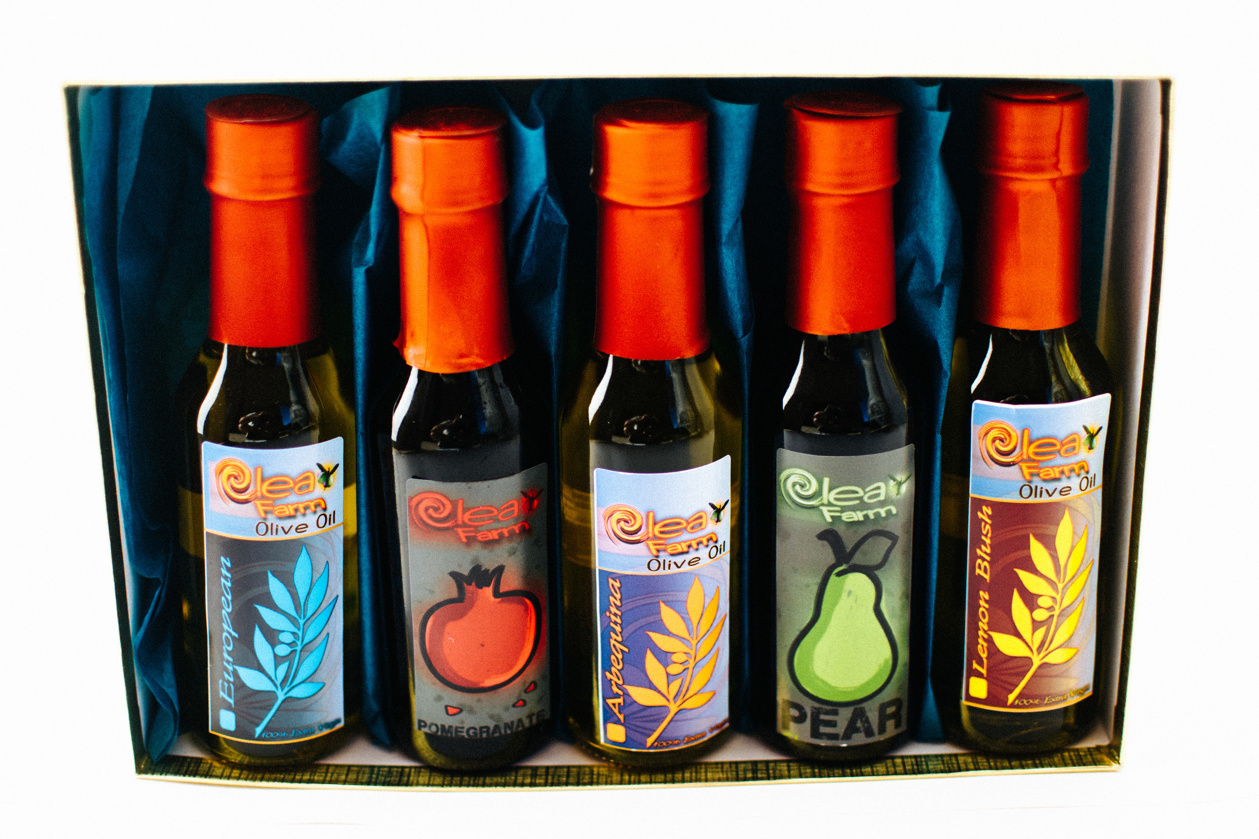 Olive Oil and Balsamic Gift Box: 4 bottles — Olea Farm