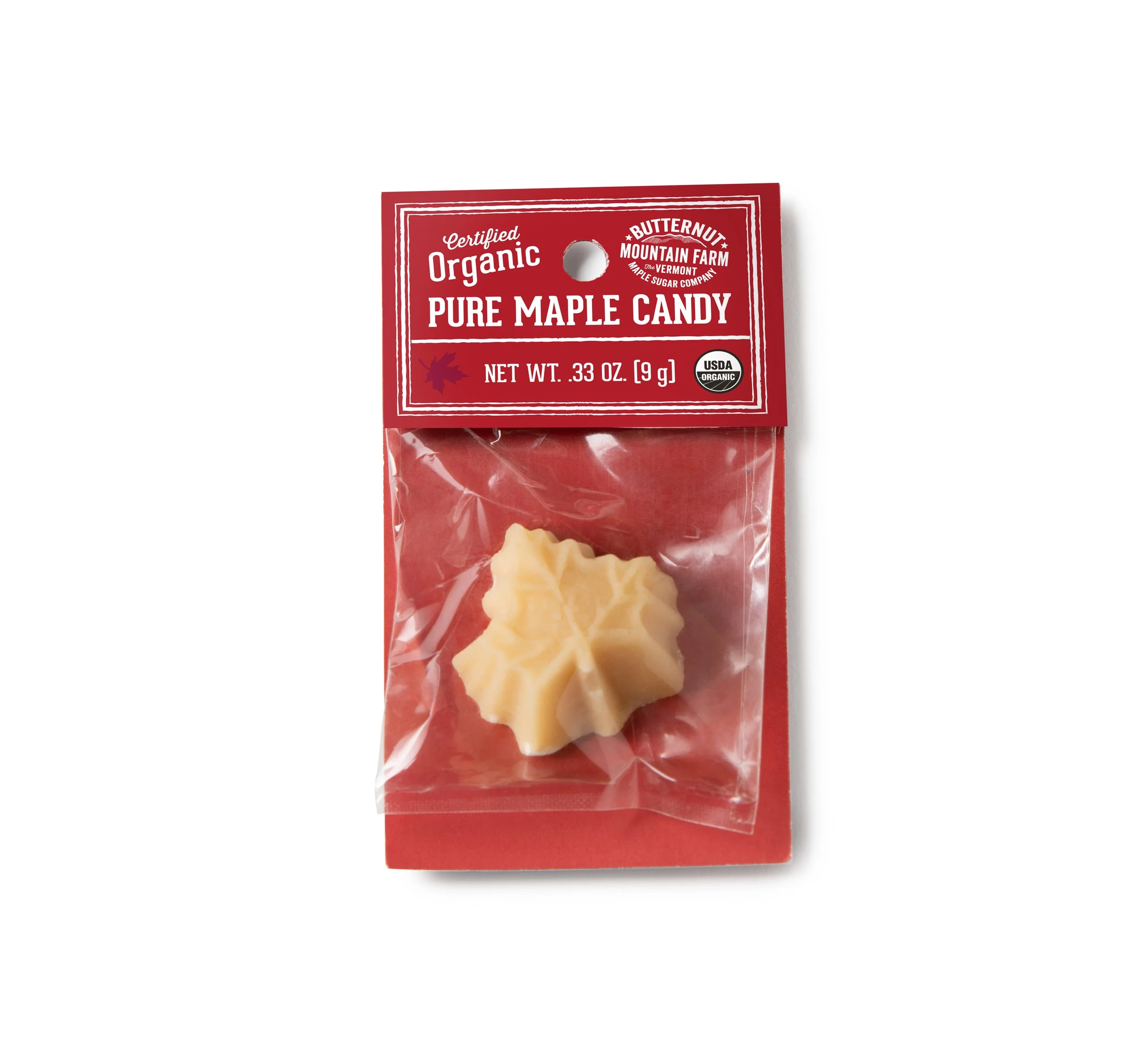 4.5 oz. | VT Organic Maple Candy Box — Marvin's Country Store