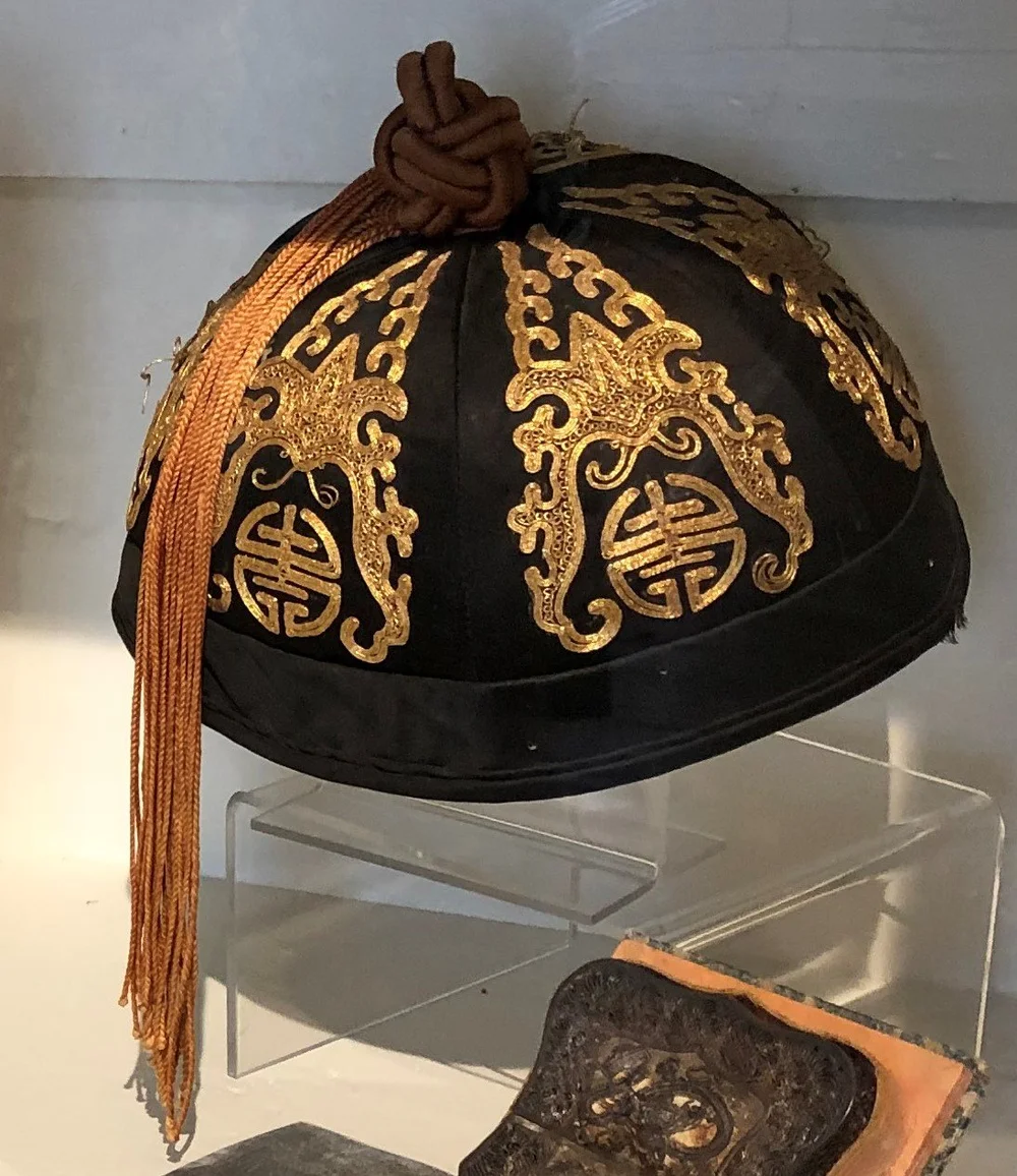 In the Attic - Chinese Skull Cap — Brewster Historical Society