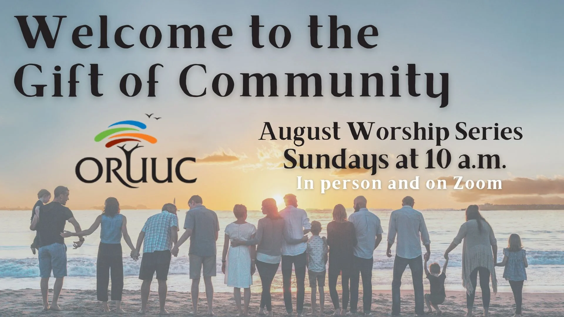 Sunday Worship Info — ORUUC