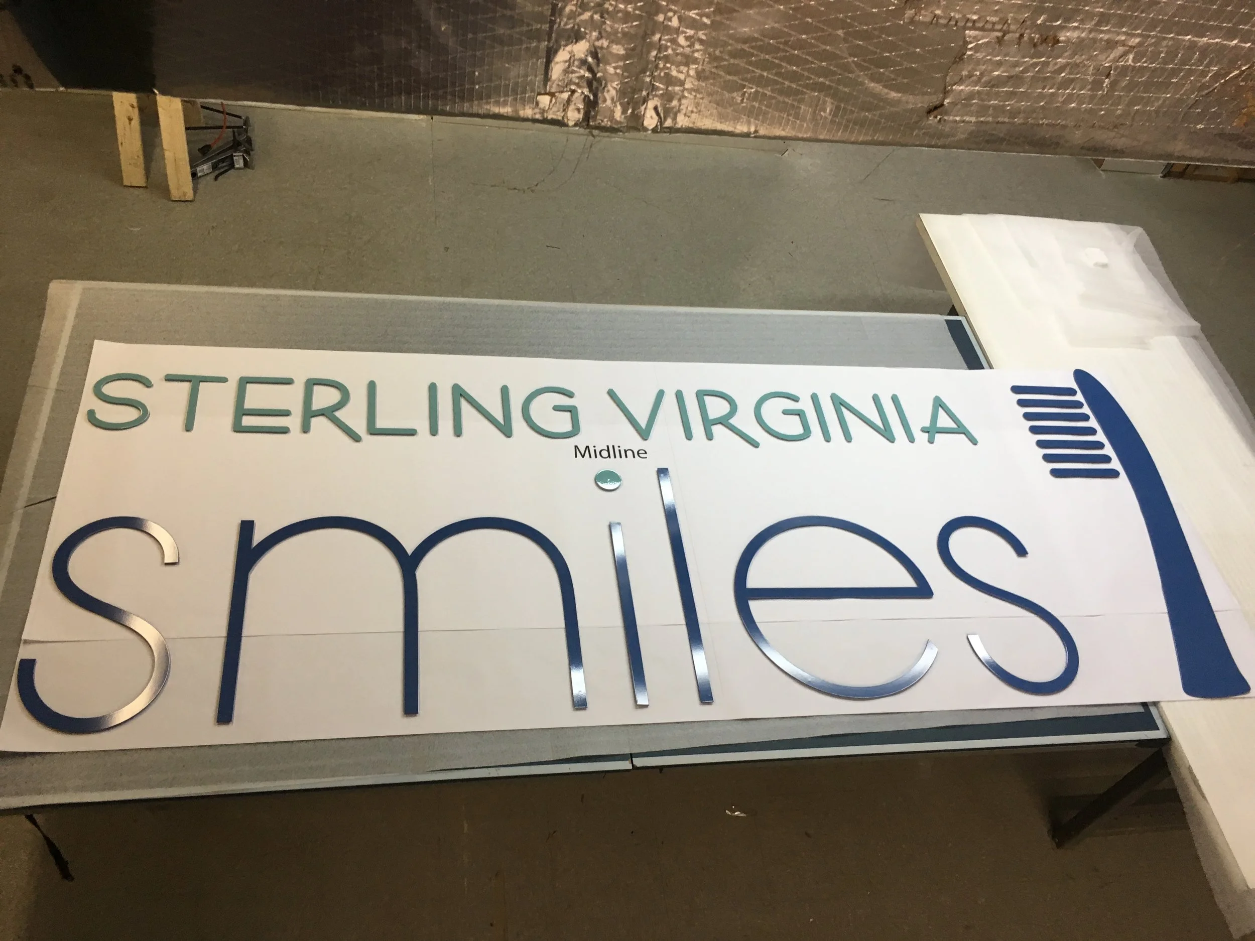 Metal signage in Virginia - Fairfax - ShieldCo