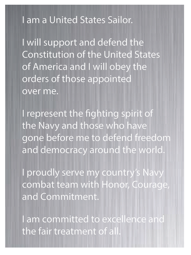 Sailors Creed Poster