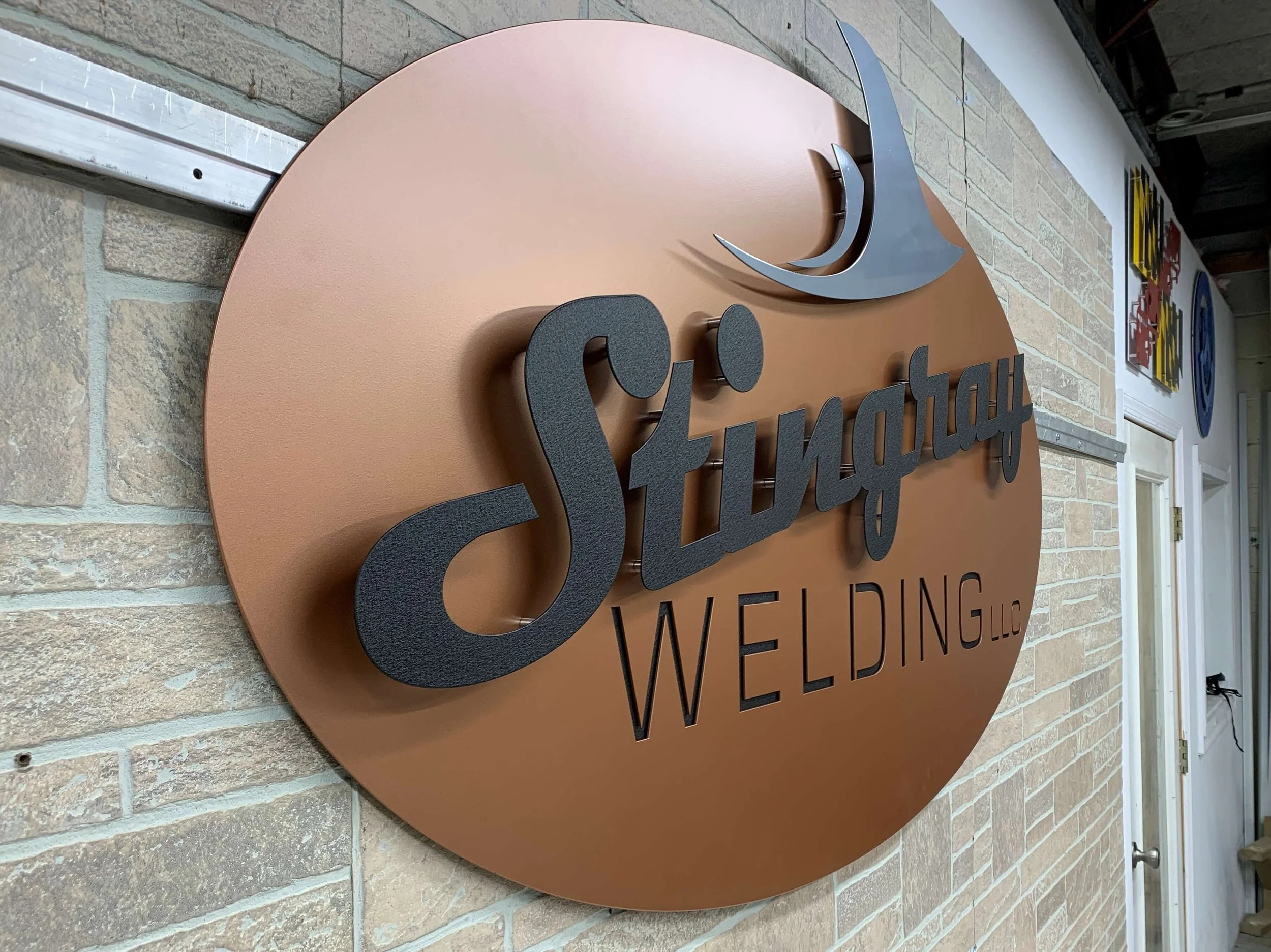 Custom Copper Signs - ShieldCo
