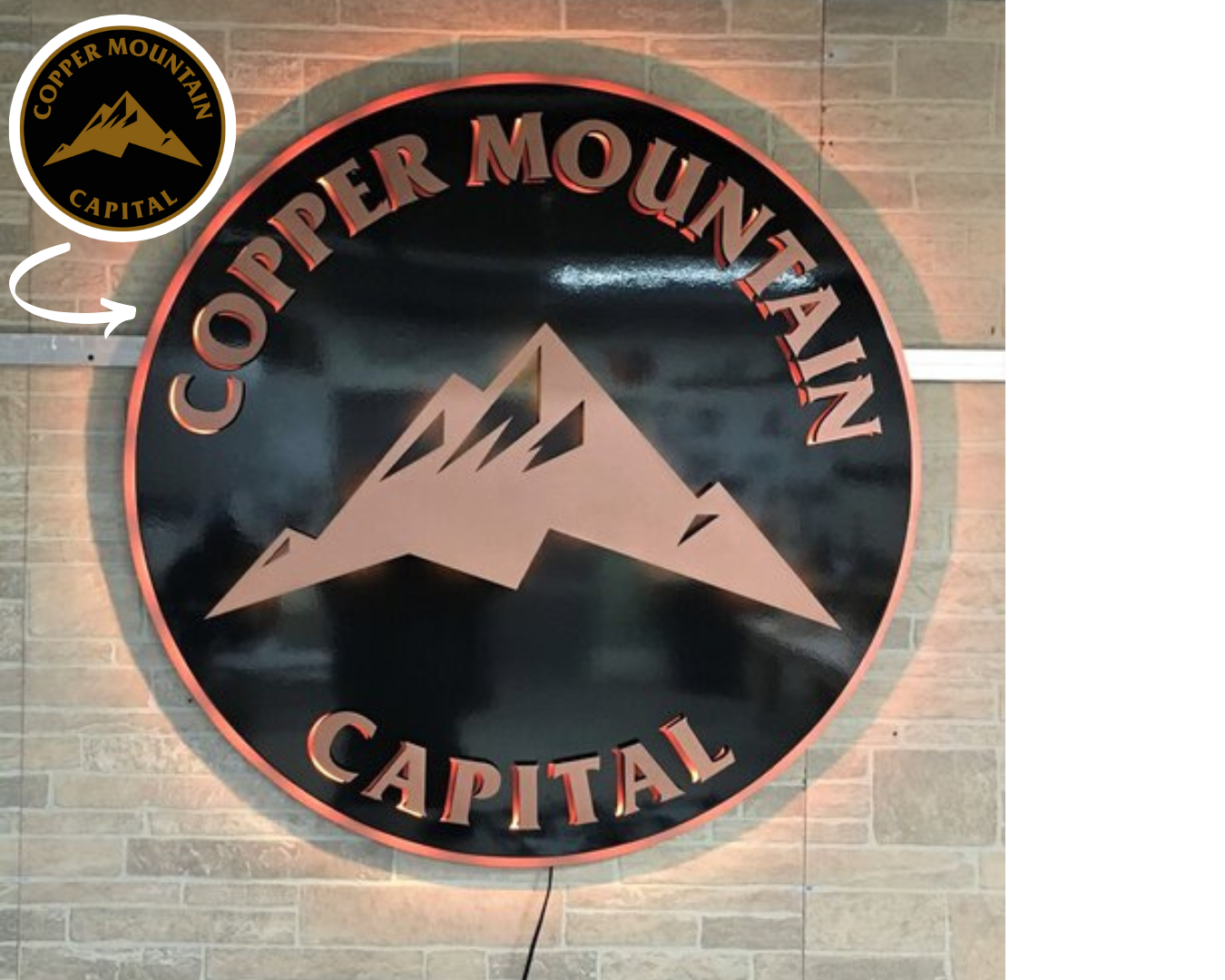 Custom Copper Signs - ShieldCo