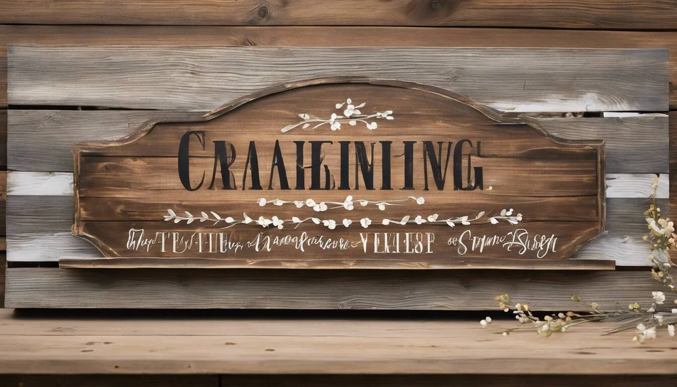 How to Make Custom Rustic Signs: DIY Wooden Farmhouse Decor - ShieldCo