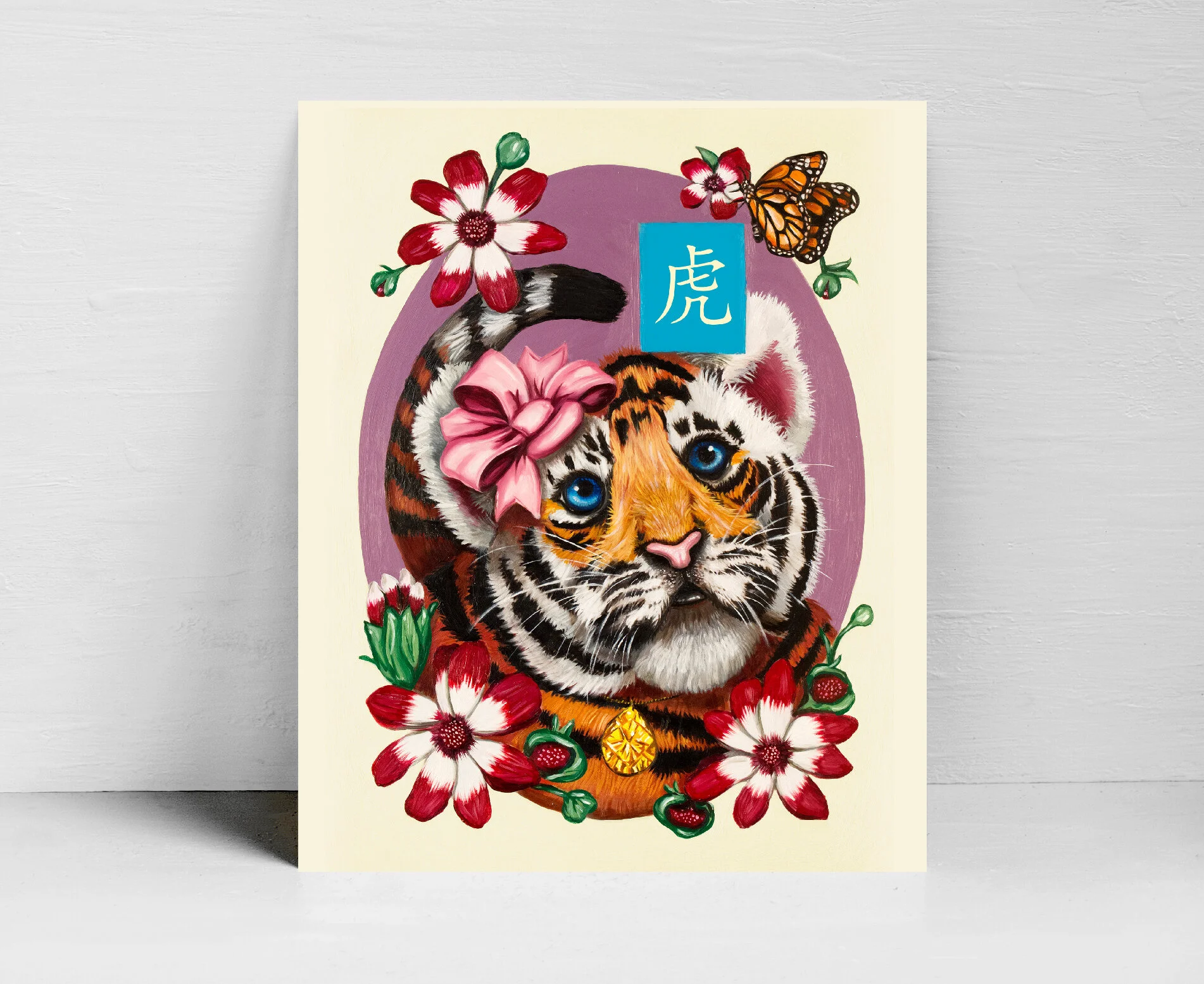 Chinese Tiger Print