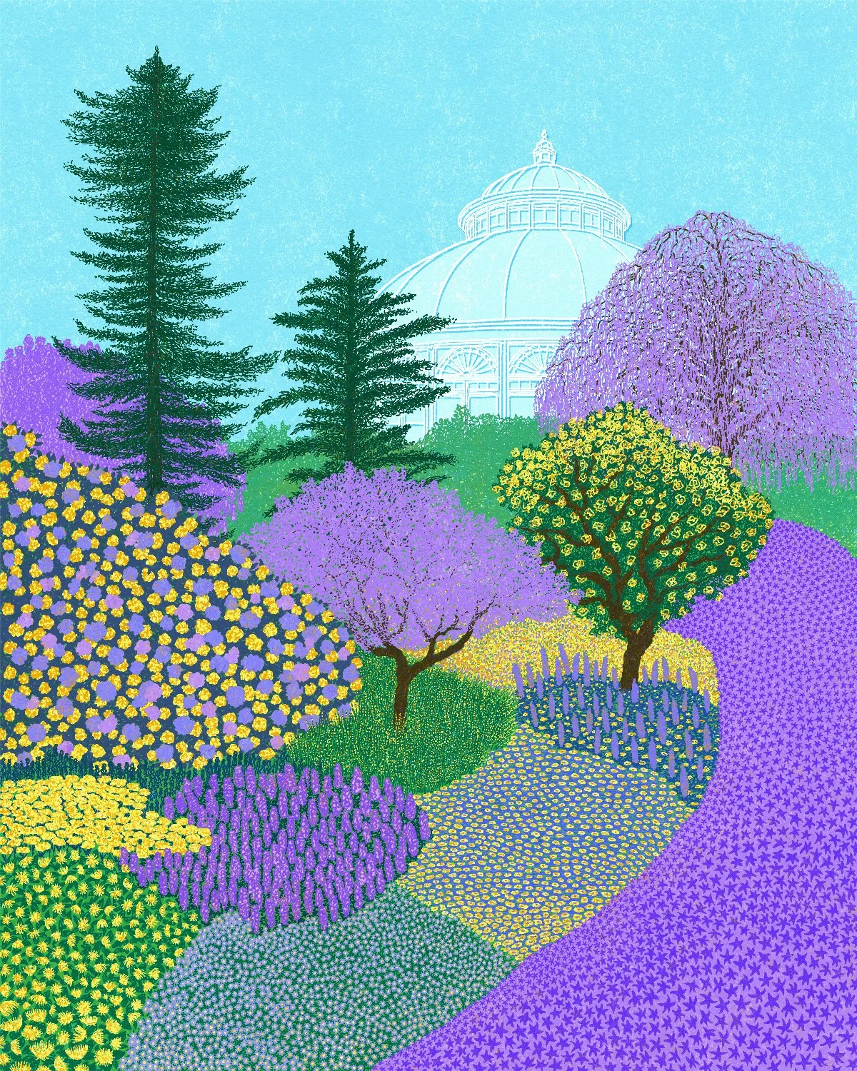 Botanical Garden — Olya Kirilyuk Illustration