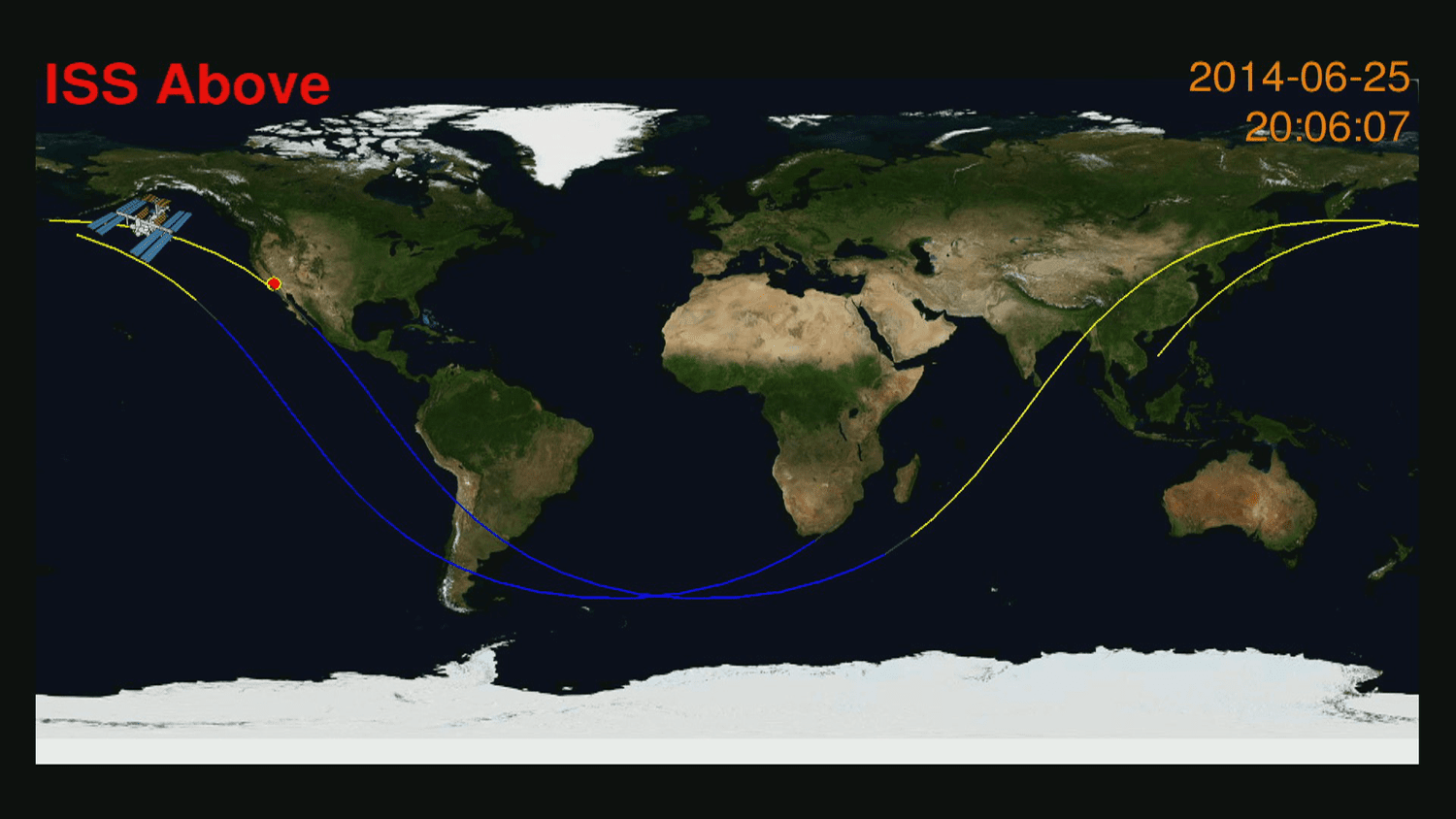 ISS-ABOVE | Track the ISS and See Live Video from Space