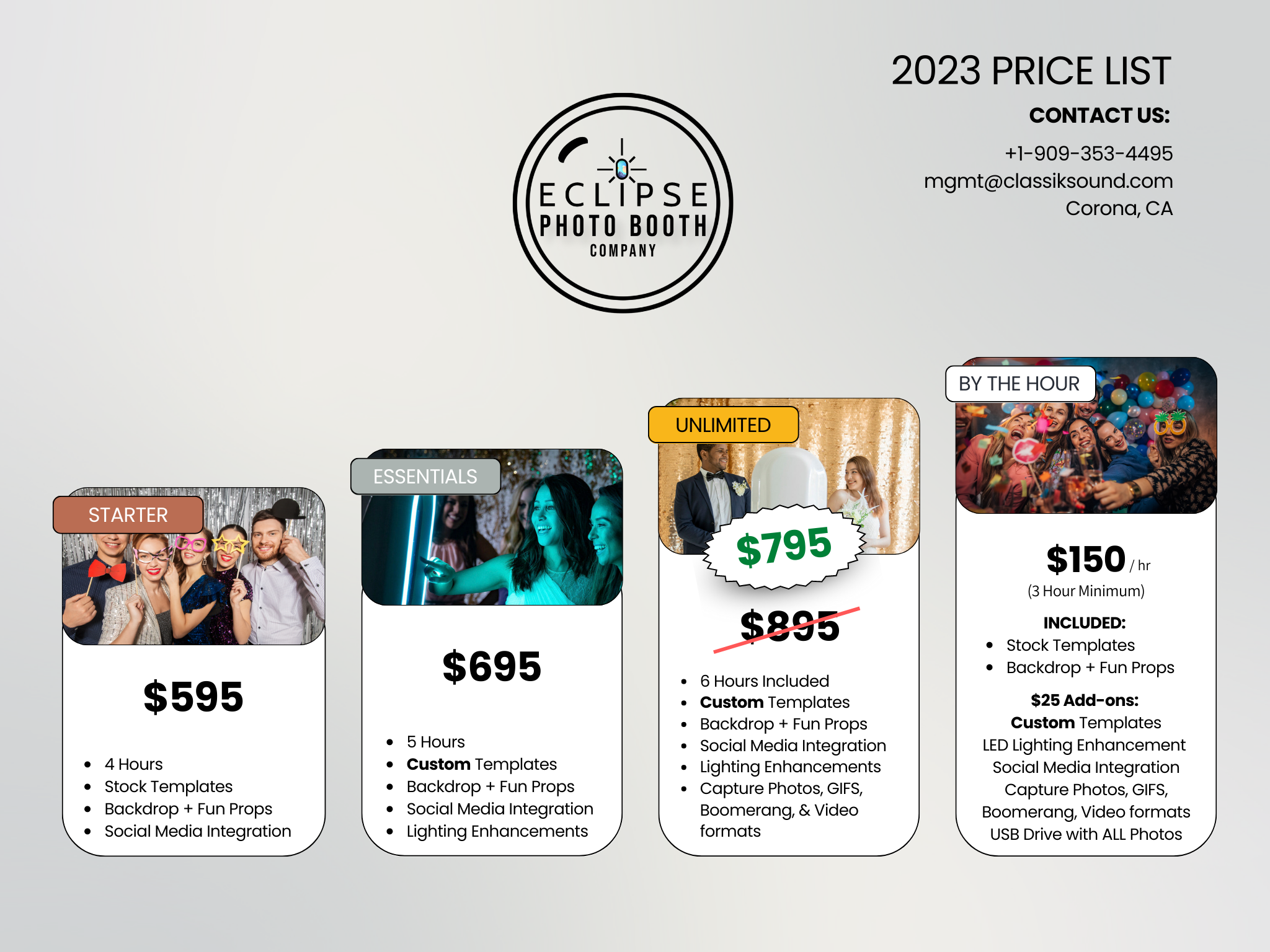 Eclipse Photo Booth — CLASSIK SOUND DJ & PHOTO BOOTH