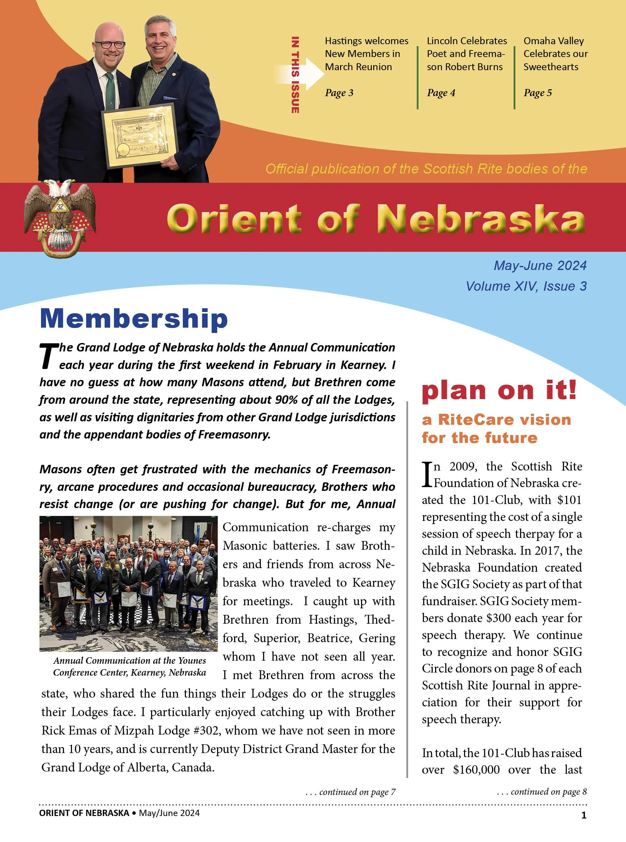 Scottish Rite Journal — Scottish Rite Omaha
