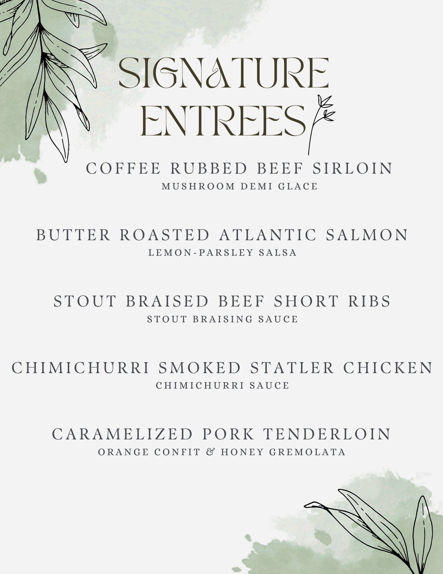 Woodland Catering