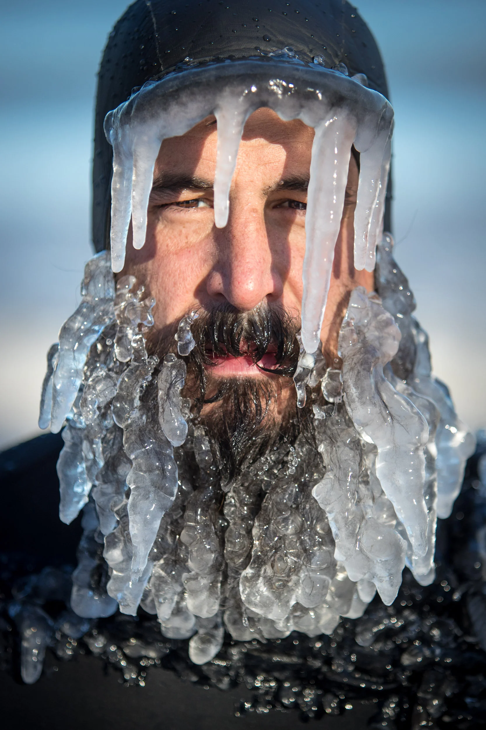 Trident-wielding Surfers Ride Lake Superior Waves During Polar Vortex ...