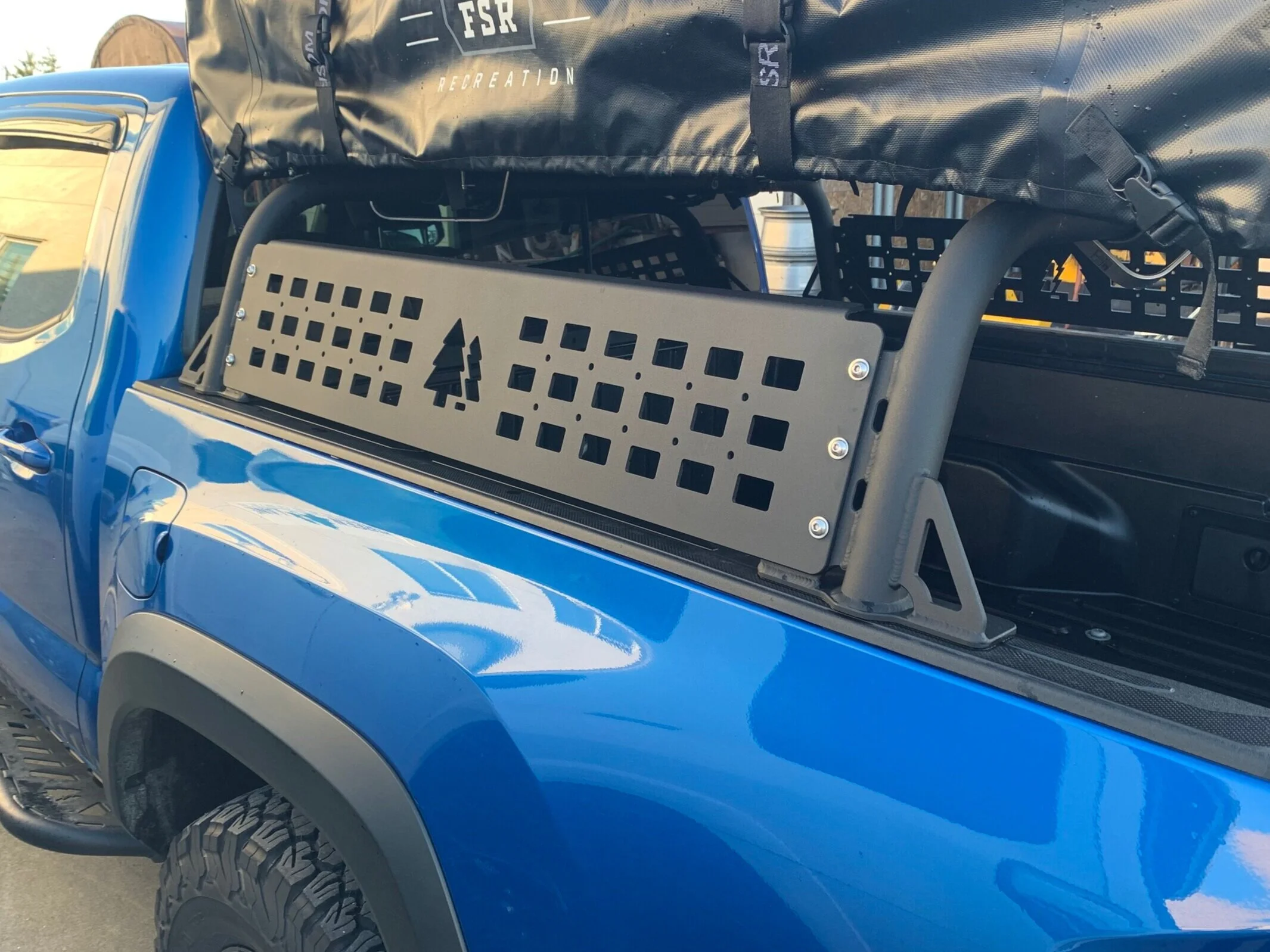 TACOMA ALUMINUM BED RACK SYSTEM — GREENLANE OFFROAD