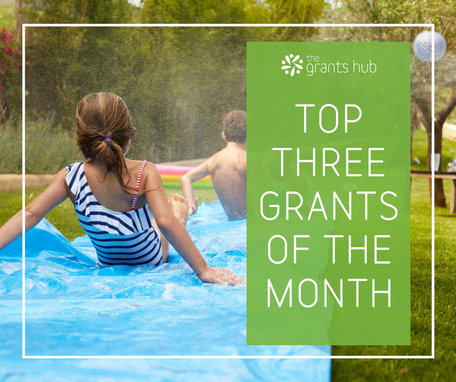 Top Three Grants of the Month — The Grants Hub