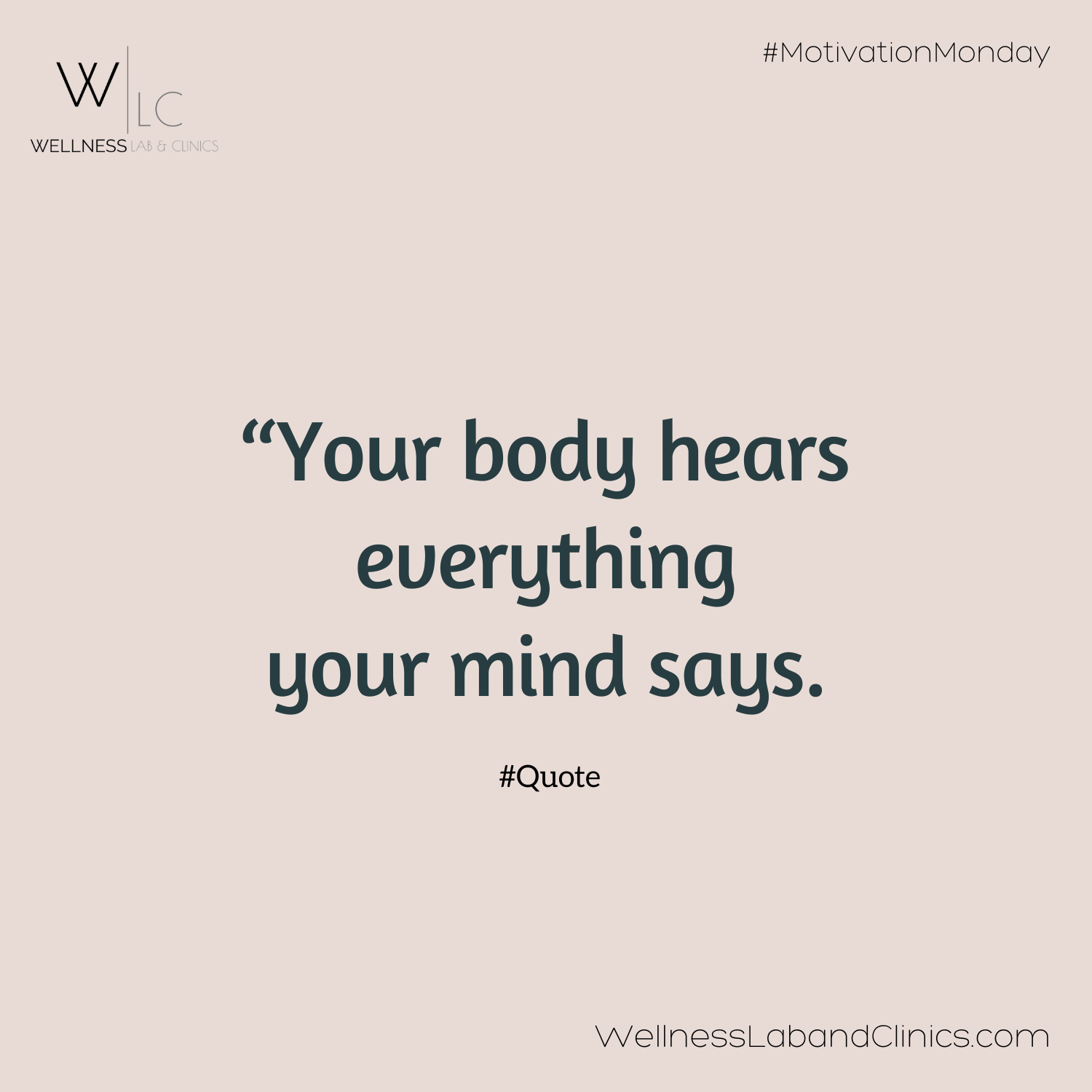 MOTIVATION MONDAY: Be Gentle — Wellness Lab & Clinics