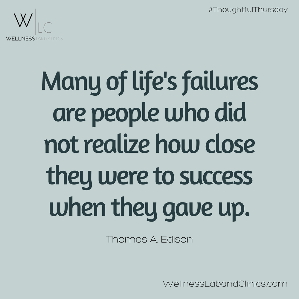 THOUGHTFUL THURSDAY: Success — Wellness Lab & Clinics