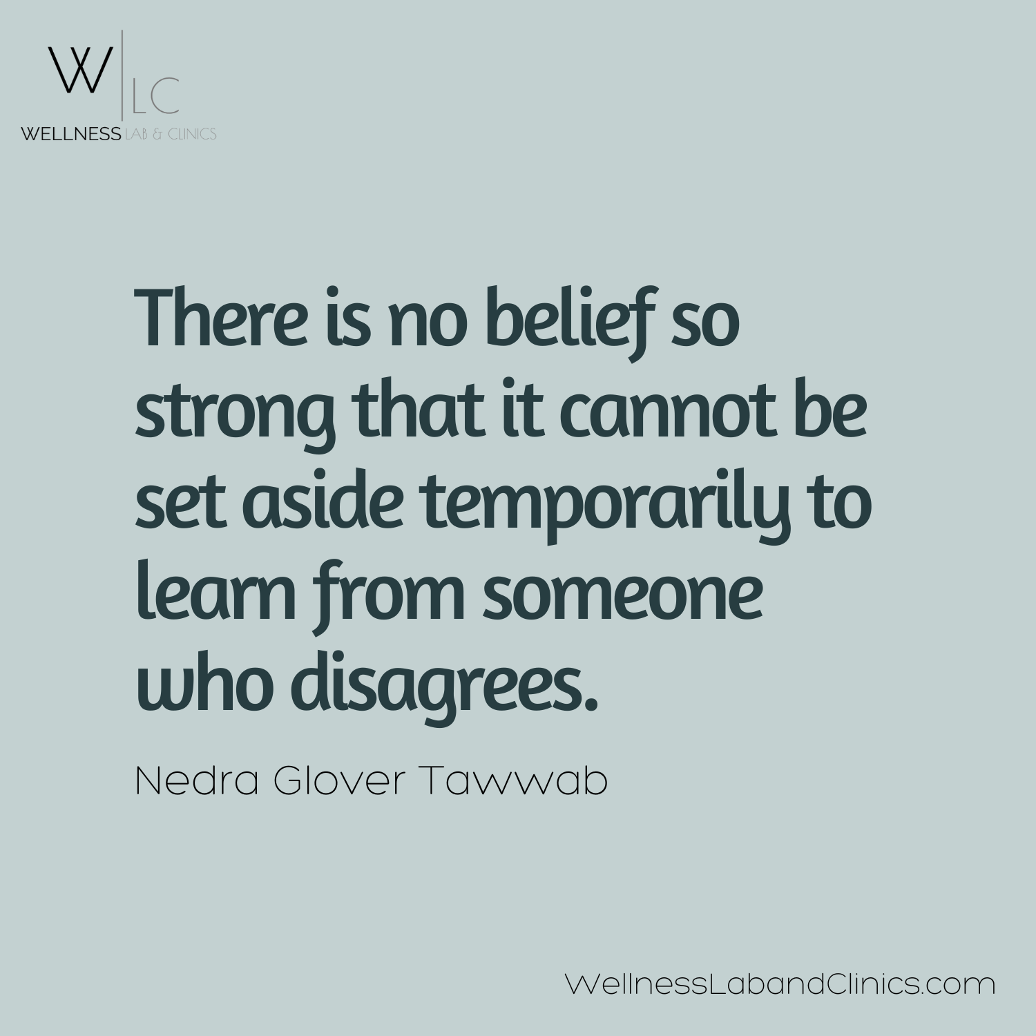 THOUGHTFUL THURSDAY: Belief — Wellness Lab & Clinics