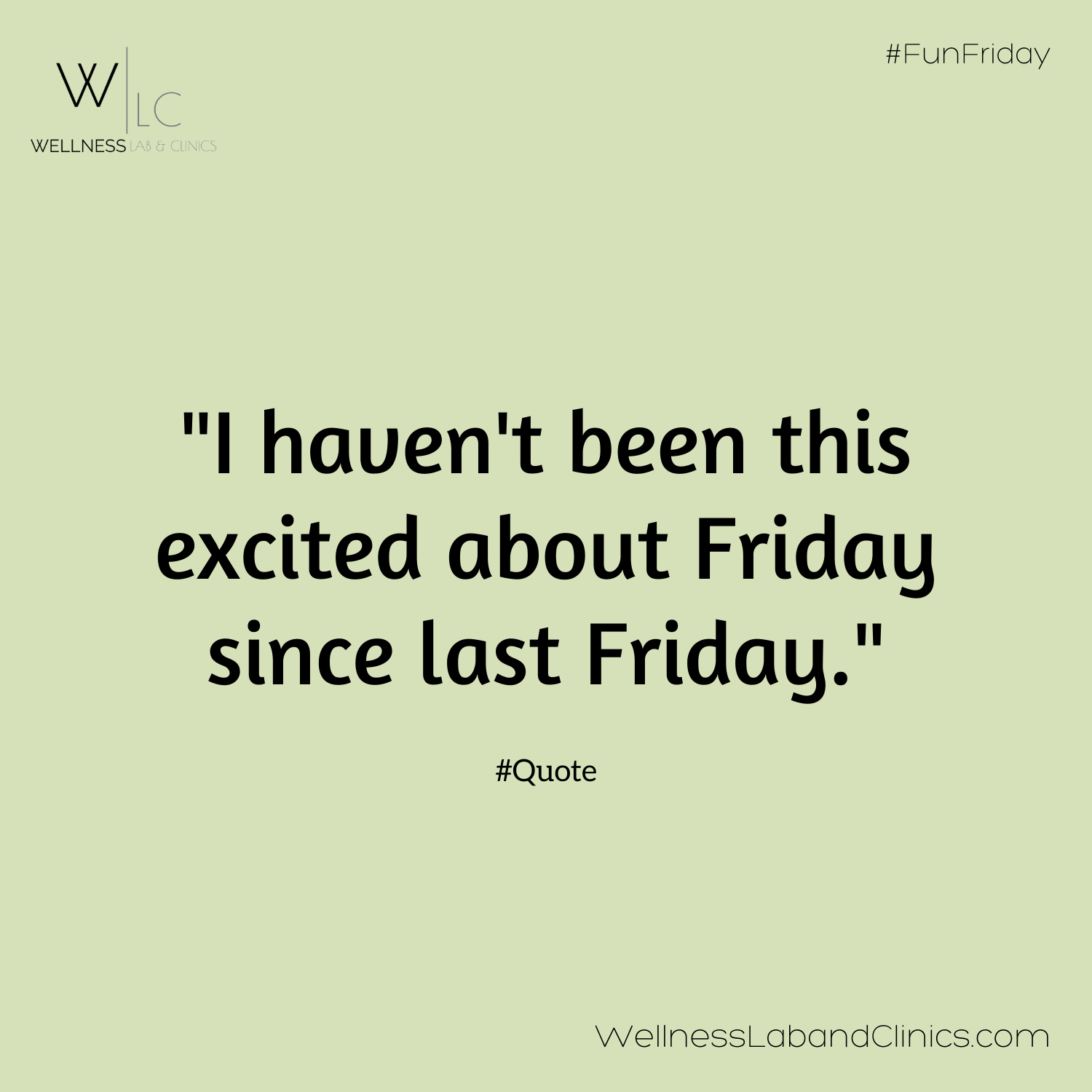 FUN FRIDAY: Nice To See You — Wellness Lab & Clinics