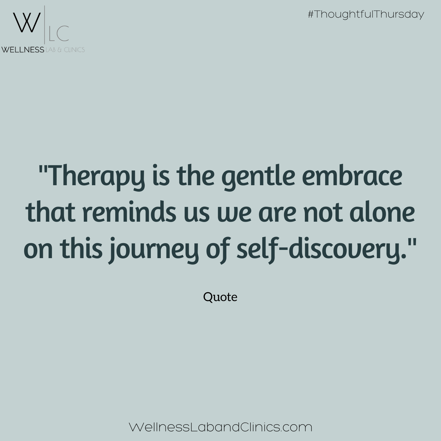 THOUGHTFUL THURSDAY: A Gentle Embrace — Wellness Lab & Clinics