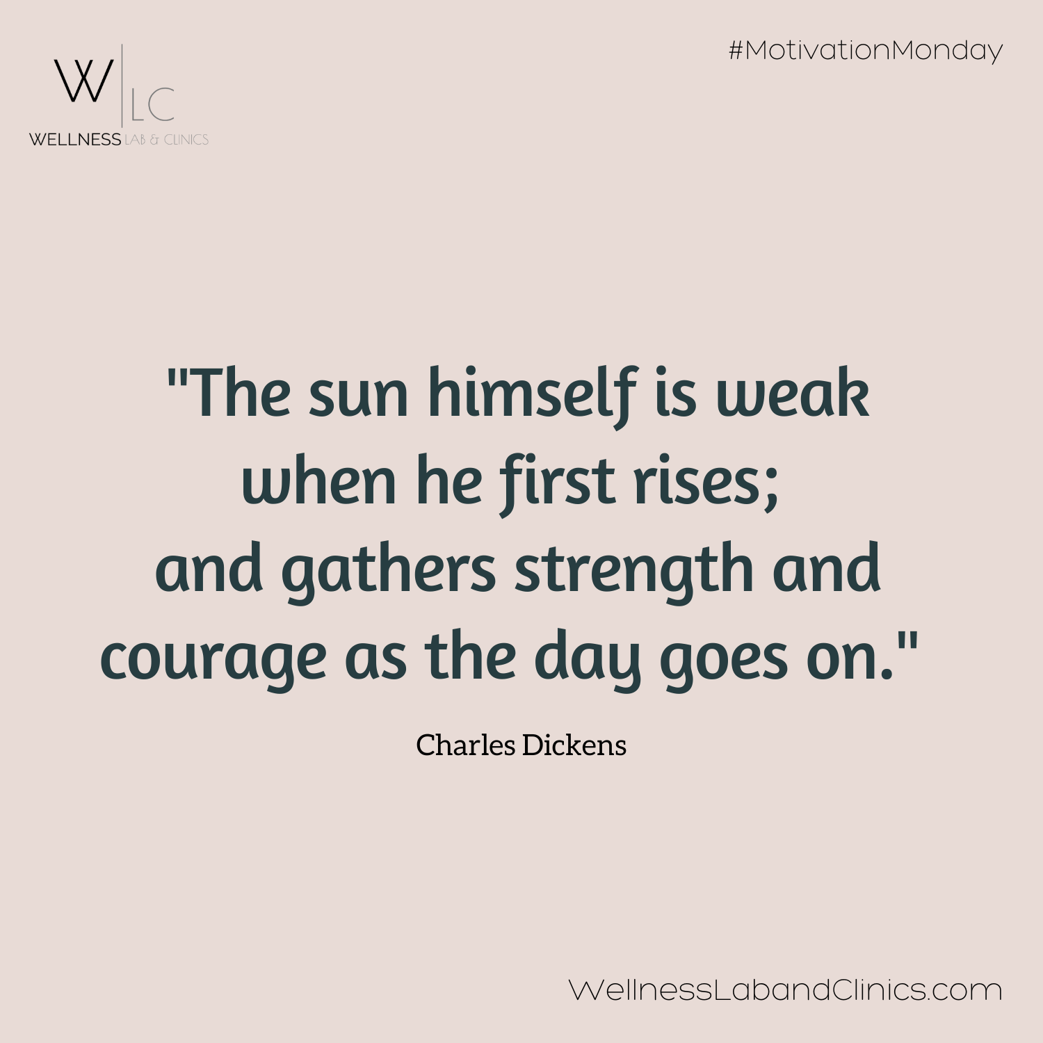 MOTIVATION MONDAY: We Gather Strength — Wellness Lab & Clinics