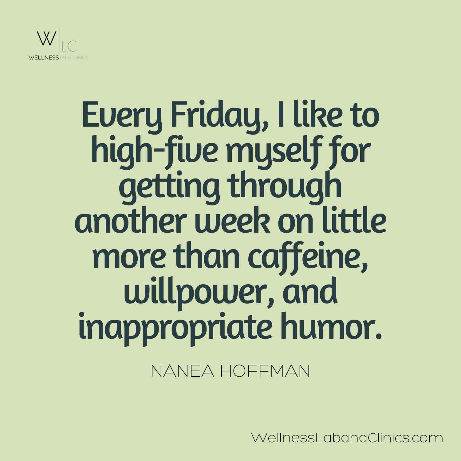 FUN FRIDAY: High-Five! — Wellness Lab & Clinics