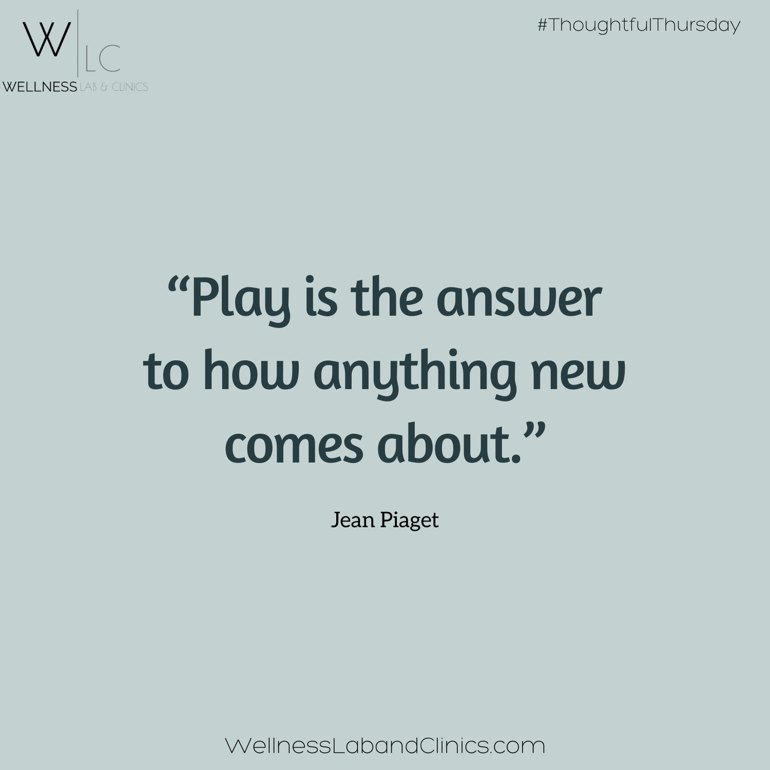 THOUGHTFUL THURSDAY: Mindfulness — Wellness Lab & Clinics