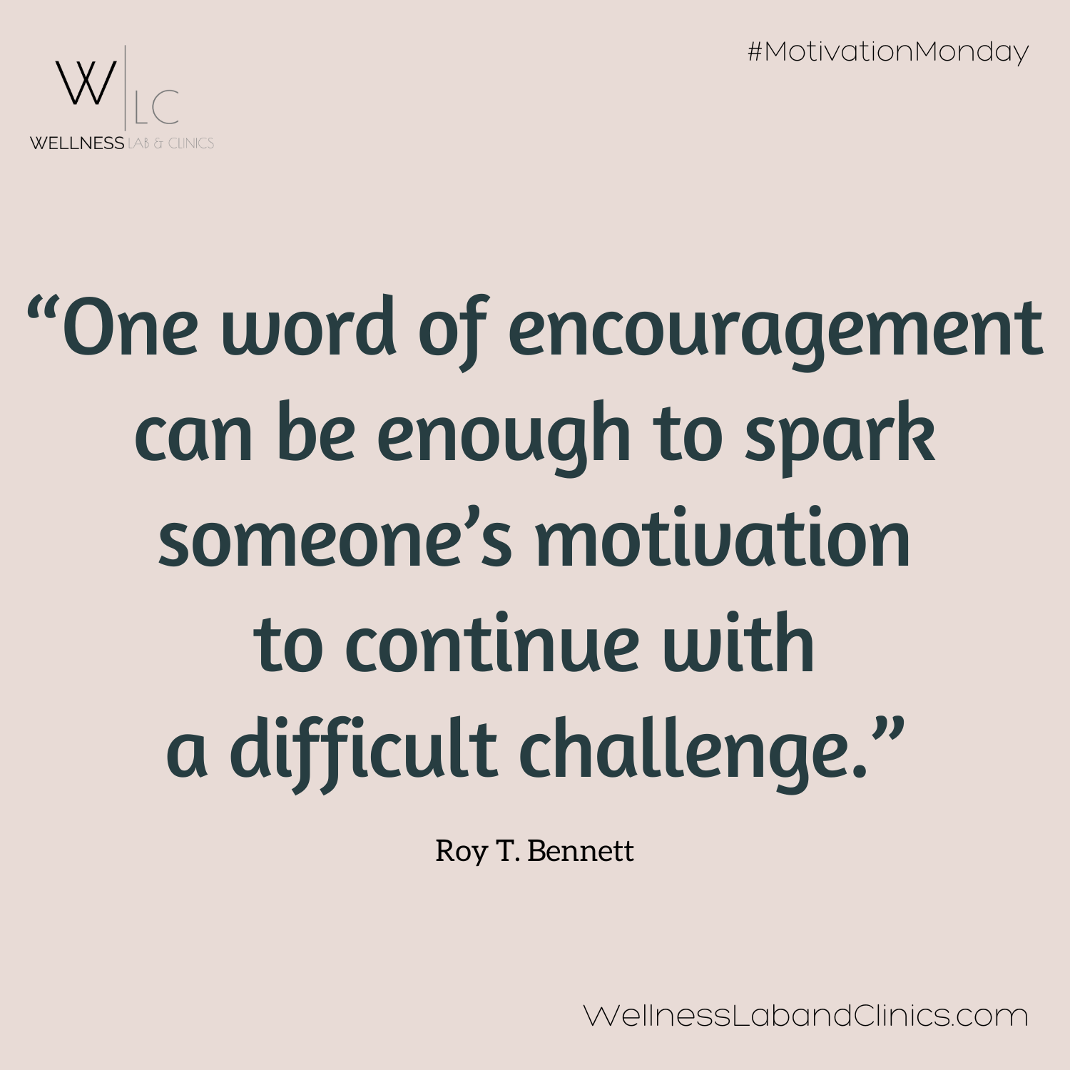 MOTIVATION MONDAY: One Word — Wellness Lab & Clinics