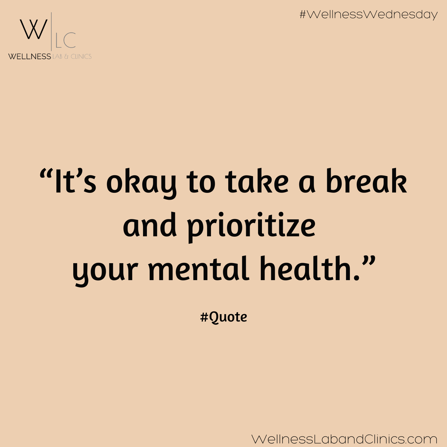 WELLNESS WEDNESDAY: Break — Wellness Lab & Clinics