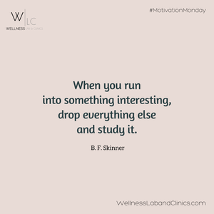 MOTIVATION MONDAY: Study It — Wellness Lab & Clinics