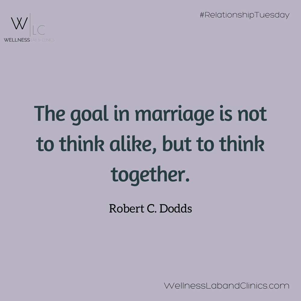 RELATIONSHIP TUESDAY: The Goal — Wellness Lab & Clinics