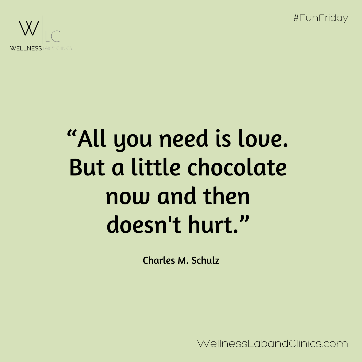 FUN FRIDAY: Chocolate — Wellness Lab & Clinics