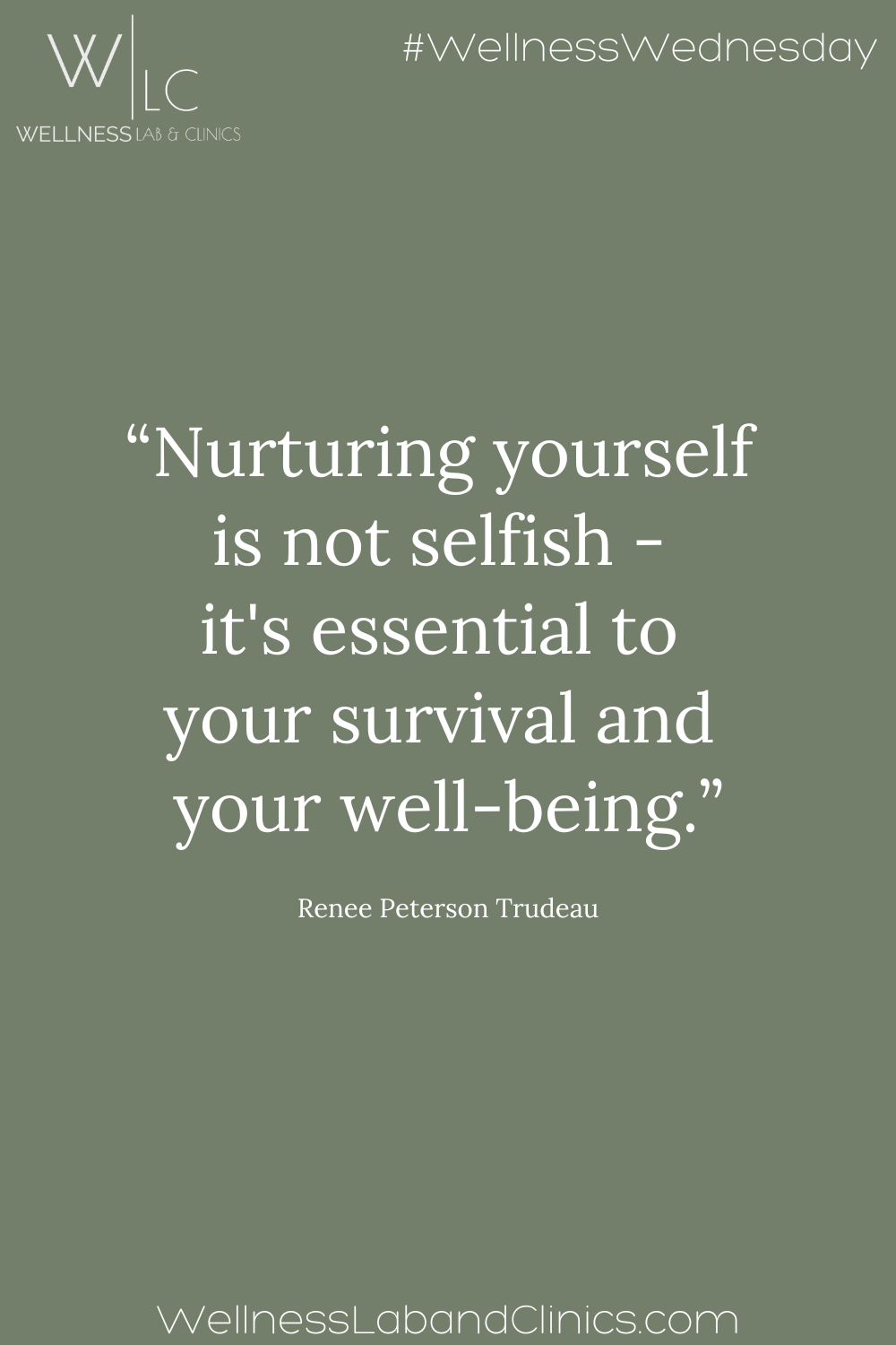 WELLNESS WEDNESDAY: You Are Essential — Wellness Lab & Clinics