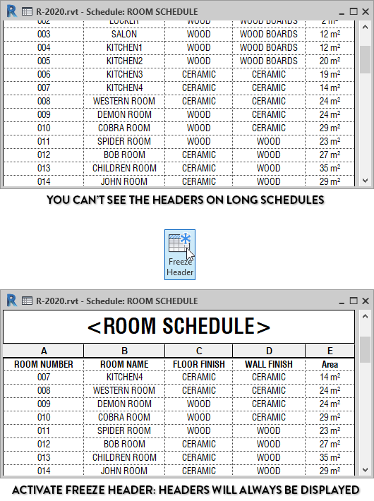 15 Advanced Tricks to Master Revit Schedules — REVIT PURE