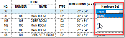 8 Steps to Create a Door Hardware Schedule in Revit — REVIT PURE