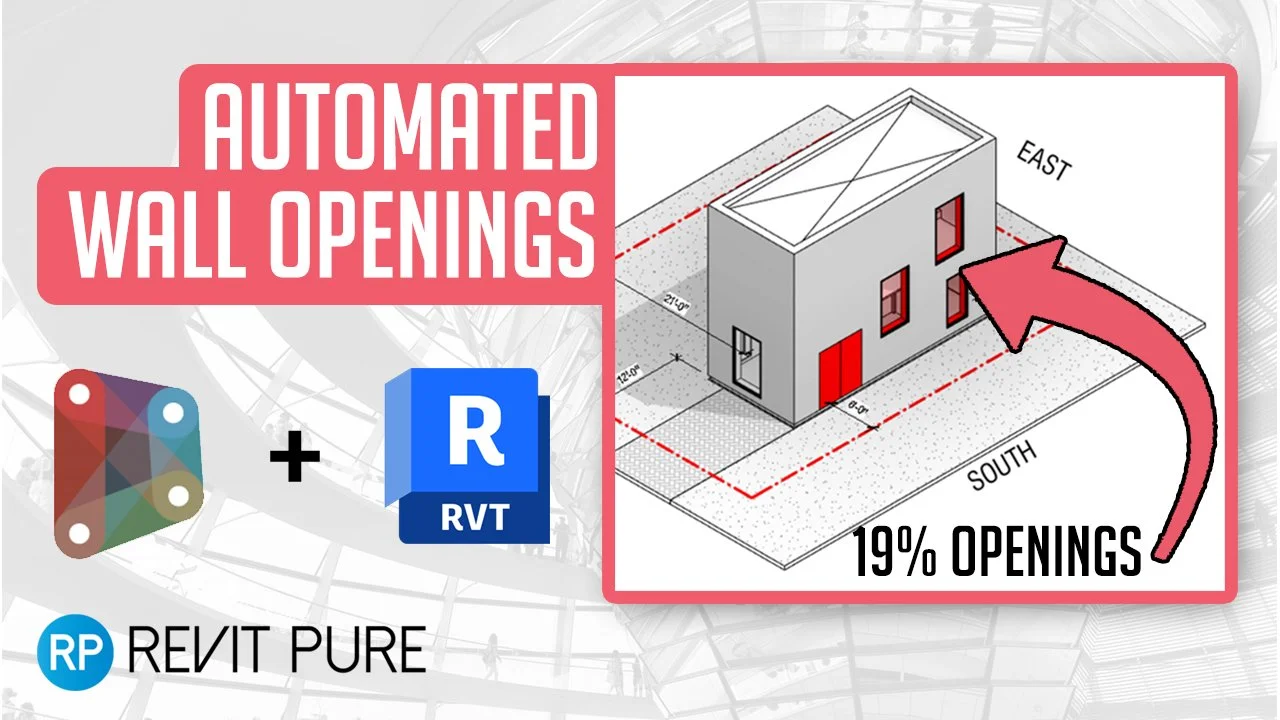10 Steps to Automate Wall Openings Percentage in Revit with Dynamo ...