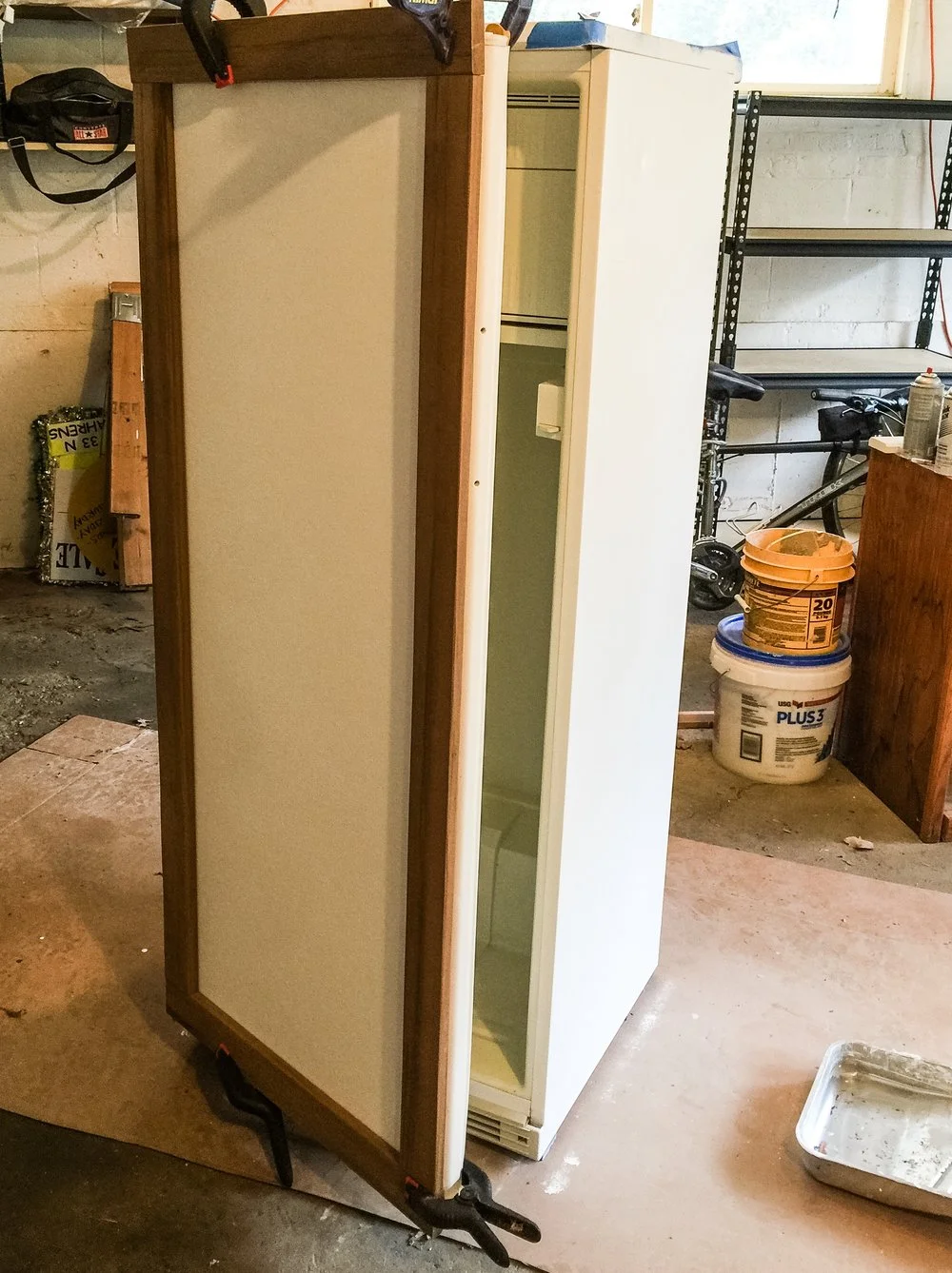 Making Over a 20 Year Old Refrigerator — First Thyme Mom