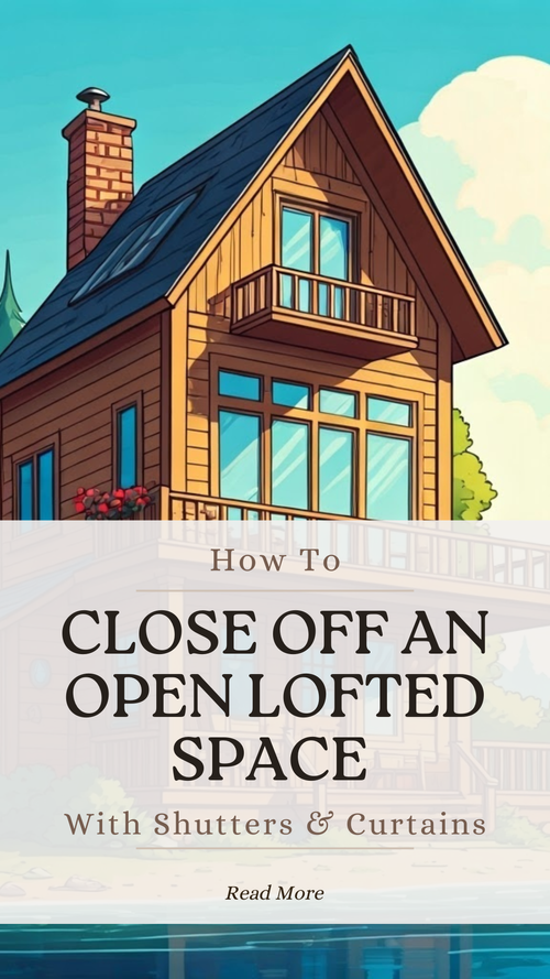 How to Close Off A Loft Space - Giving Privacy To A Loft — First Thyme Mom