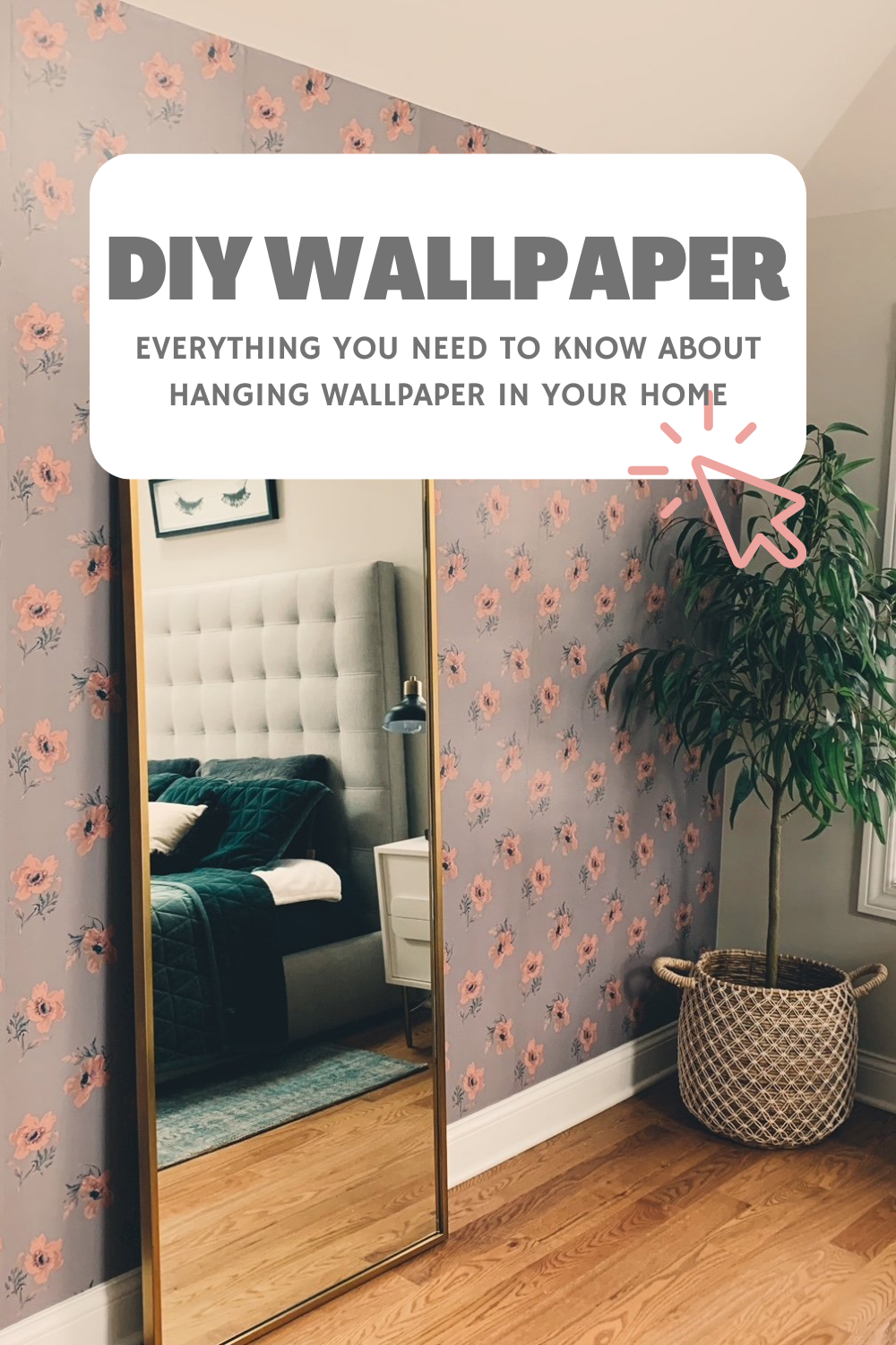 How To Hang Pre-Pasted Wallpaper — First Thyme Mom
