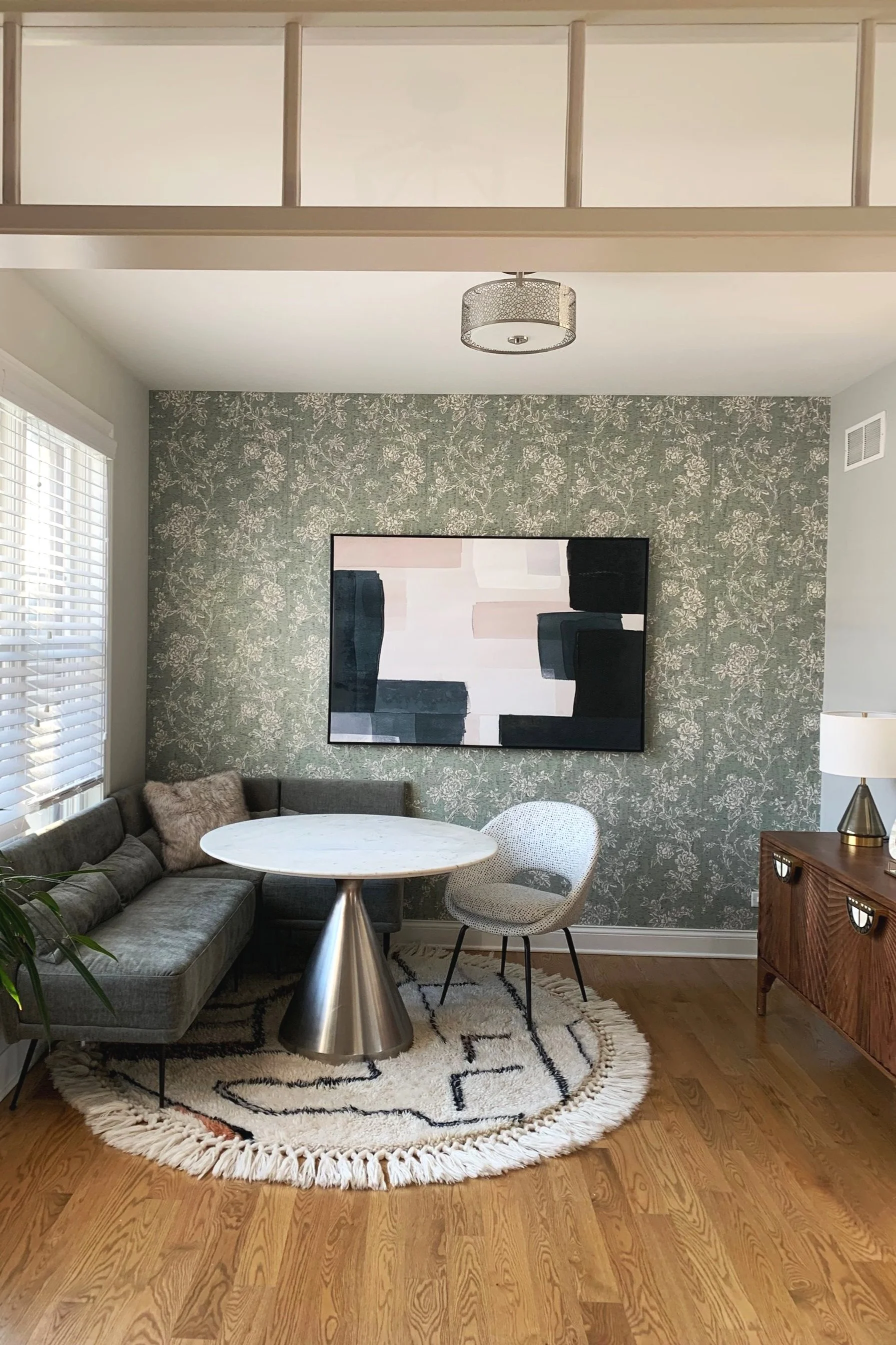 How To Hang Pre-Pasted Wallpaper — First Thyme Mom