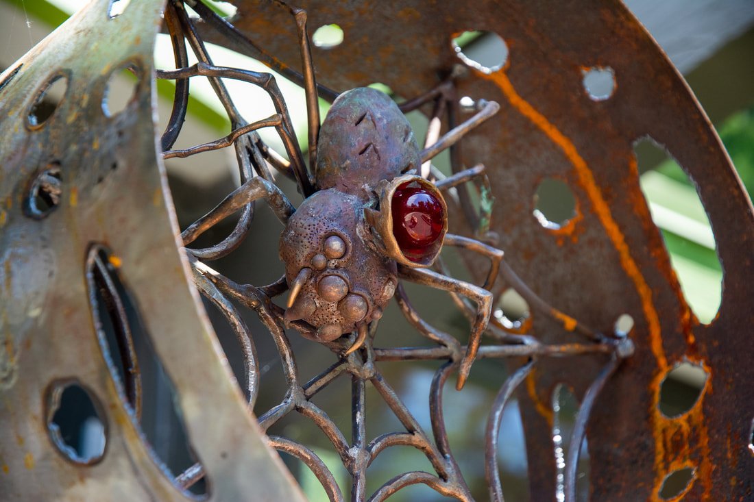 'Ember (1)' Metal Sculpture — Karen Sixkiller