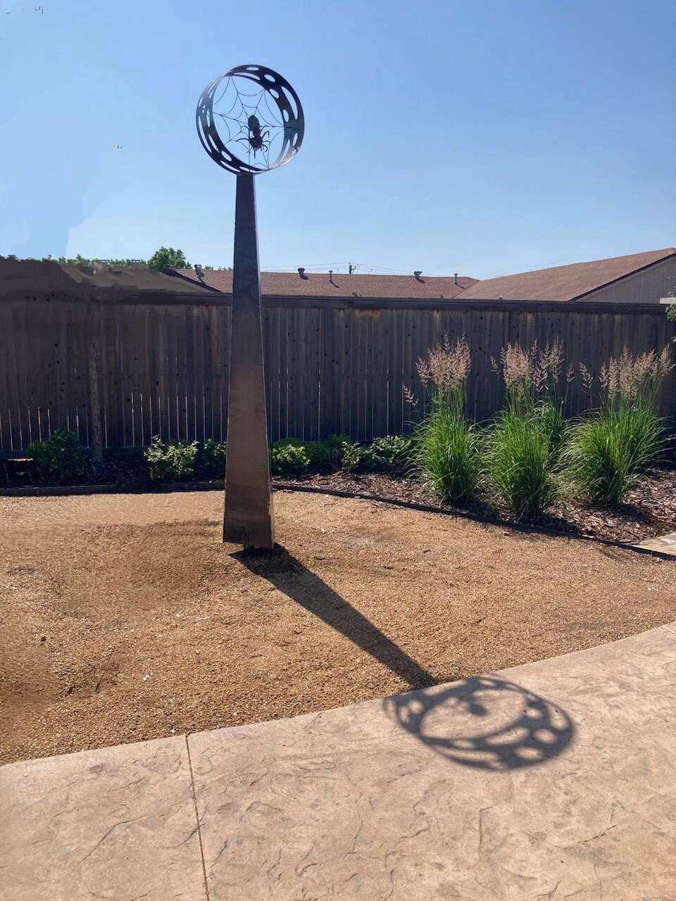 'First Fire' Metal Sculpture — Karen Sixkiller
