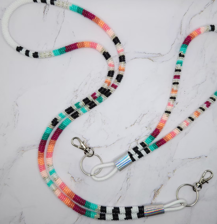 Native American Beaded Lanyard Patterns