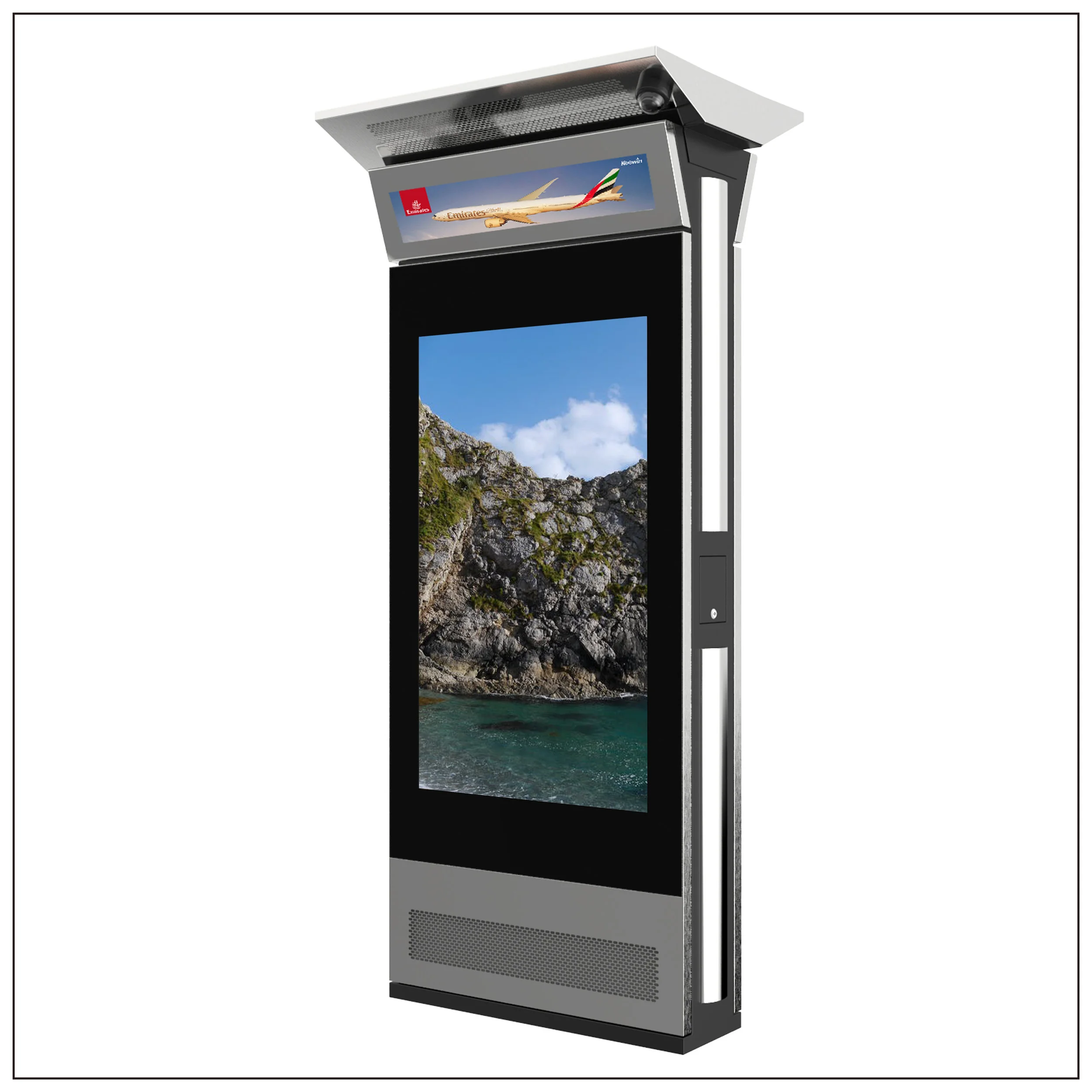 Outdoor Advertising Kiosk — Keewin Display