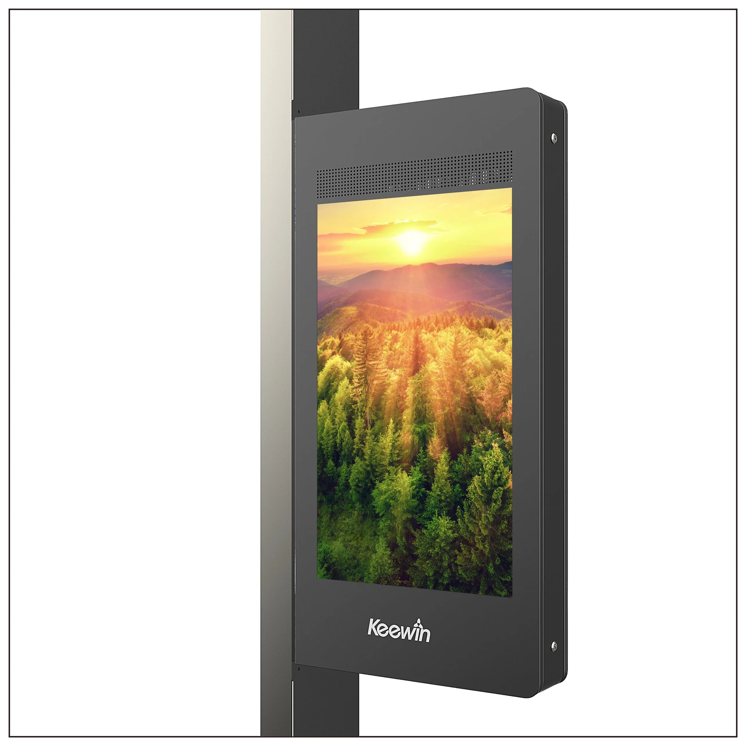 Outdoor Advertising Kiosk — Keewin Display